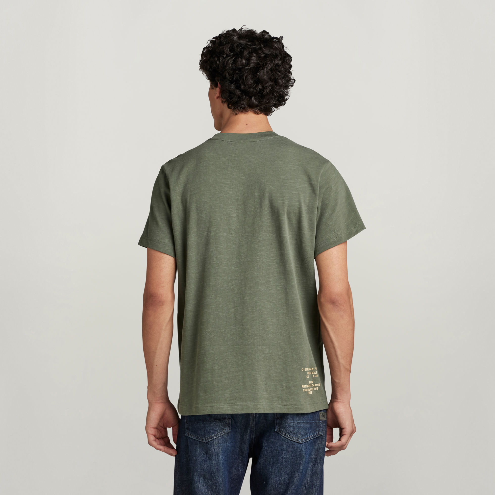 Utility Pocket Tape T-Shirt | Green | G-Star RAW®