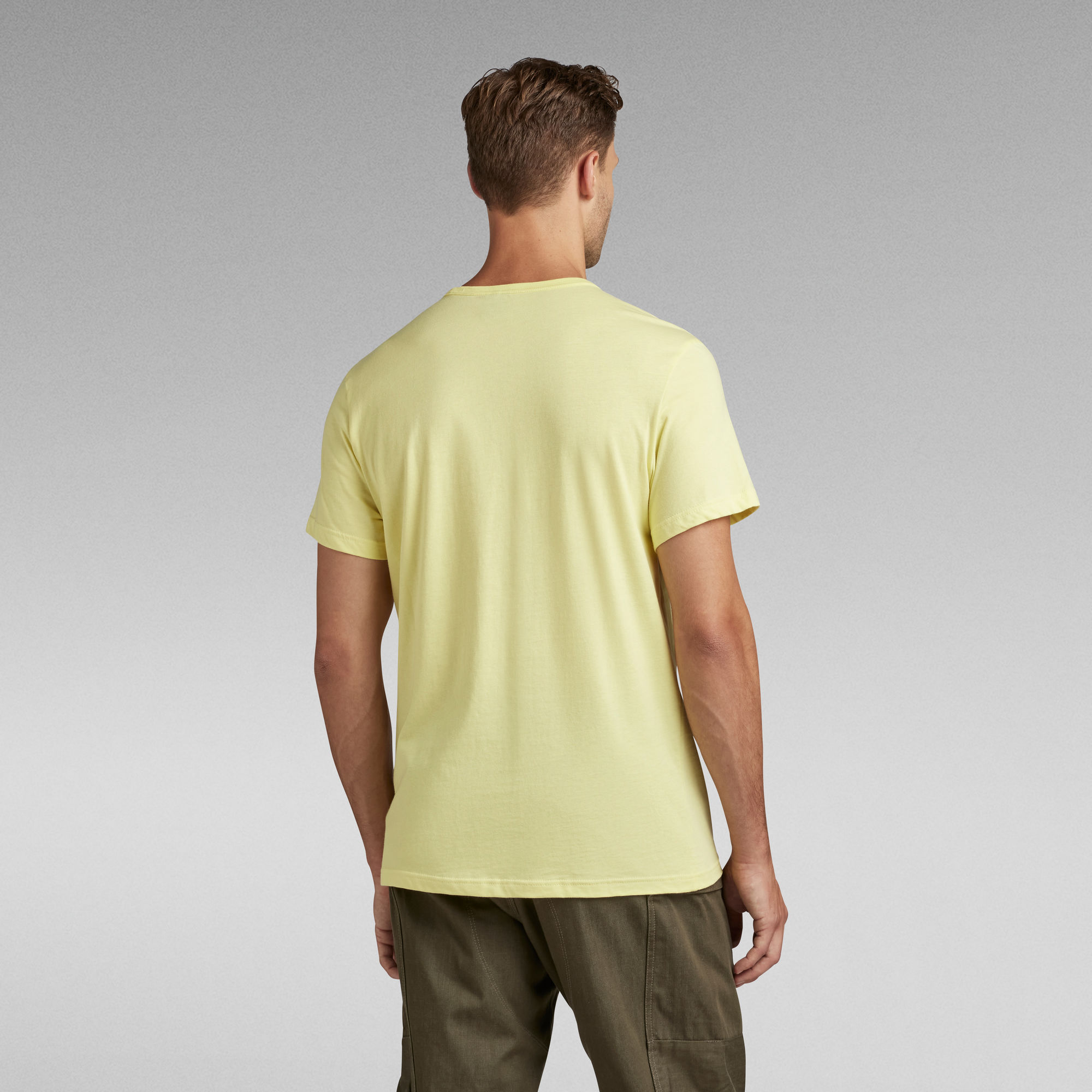 Graphic Graw Straight T-Shirt | Yellow | G-Star RAW®