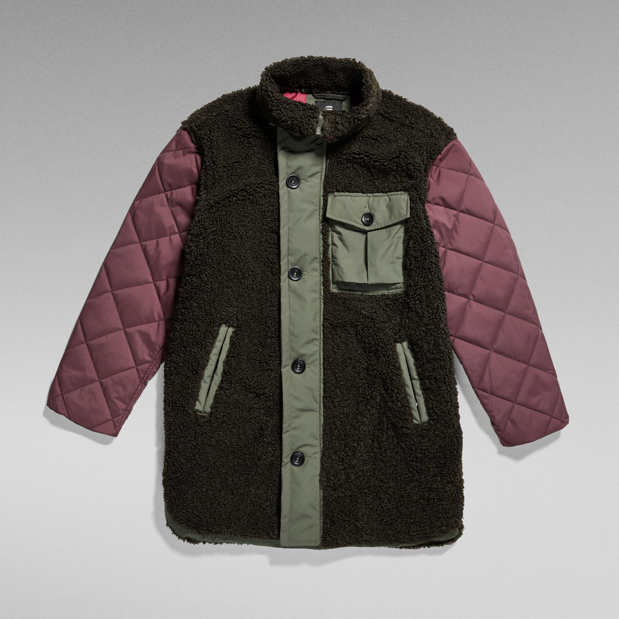 Teddy Mix Jacket | Women | Multi color | G-Star RAW®