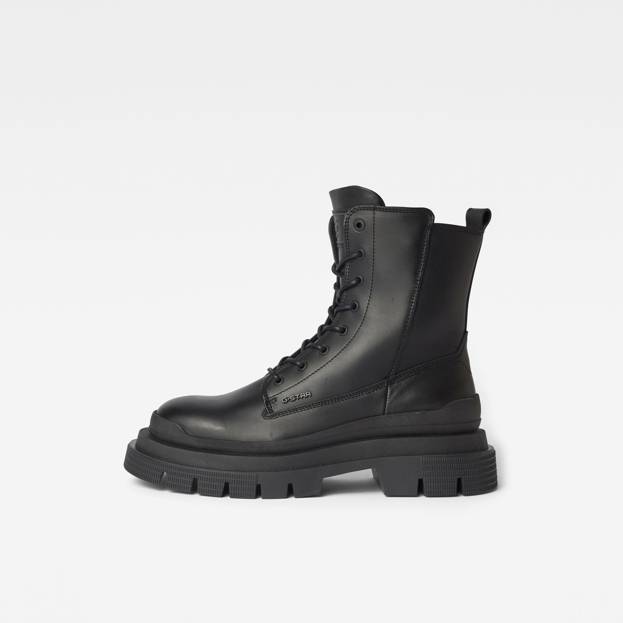 Lintell Contrast Sole Mid Leather Boots | G-Star RAW®