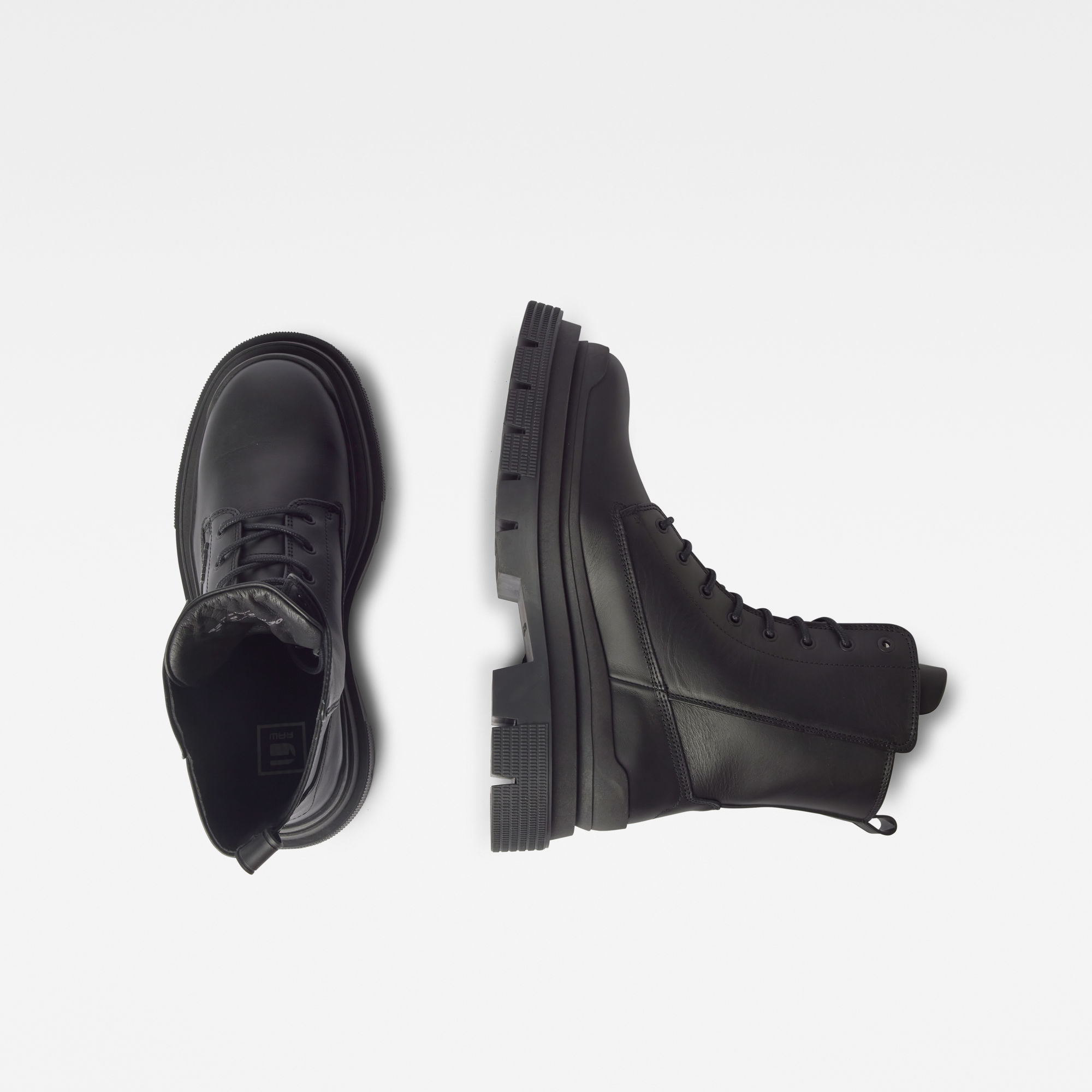Lintell Contrast Sole Mid Leather Boots | G-Star RAW®