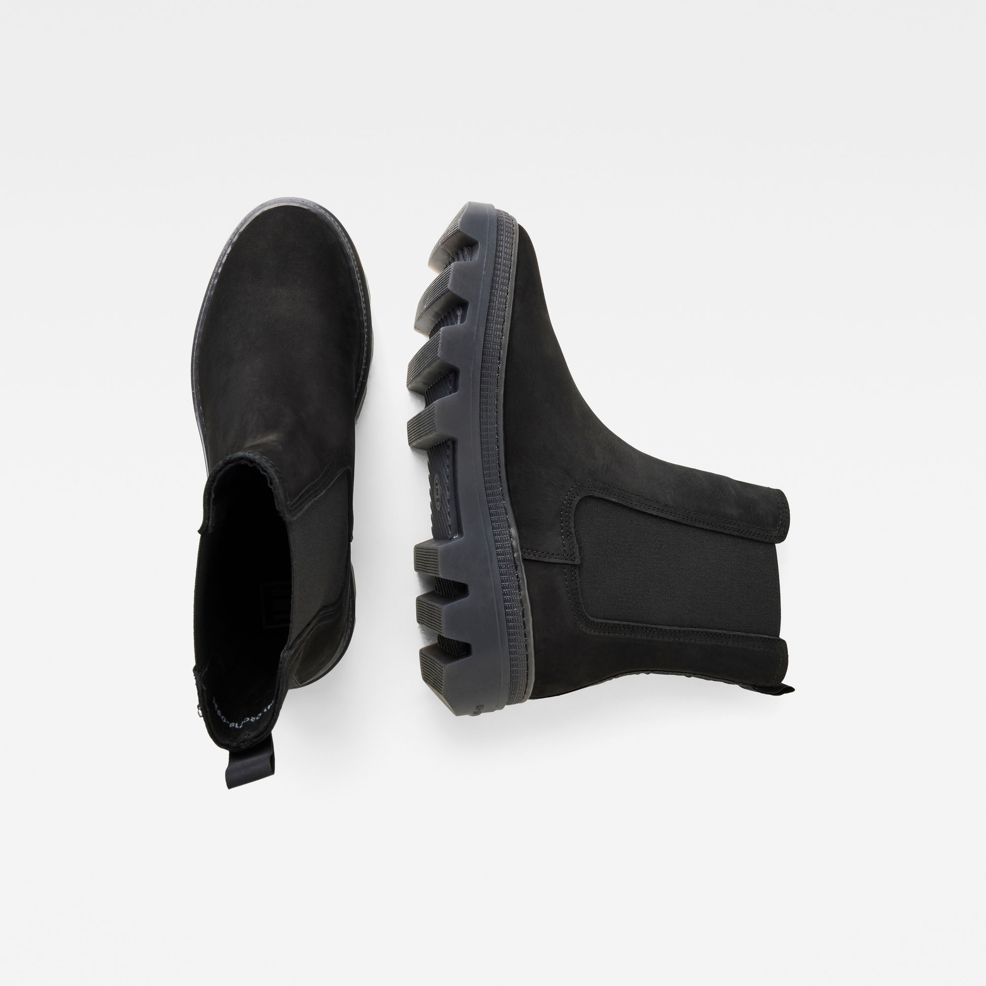 Bottines Noxer Chelsea Nubuck | Noir | G-Star RAW®