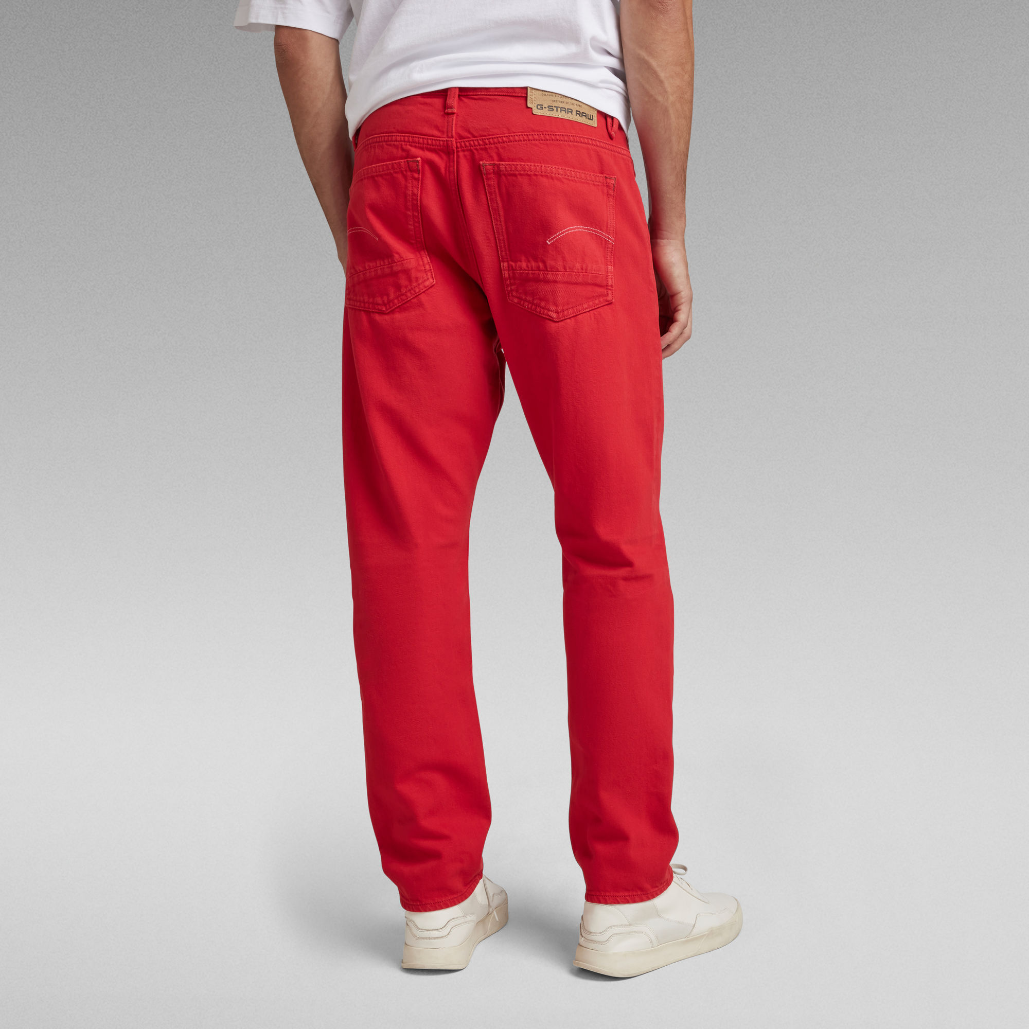 Triple A Regular Straight Jeans | Red | G-Star RAW®