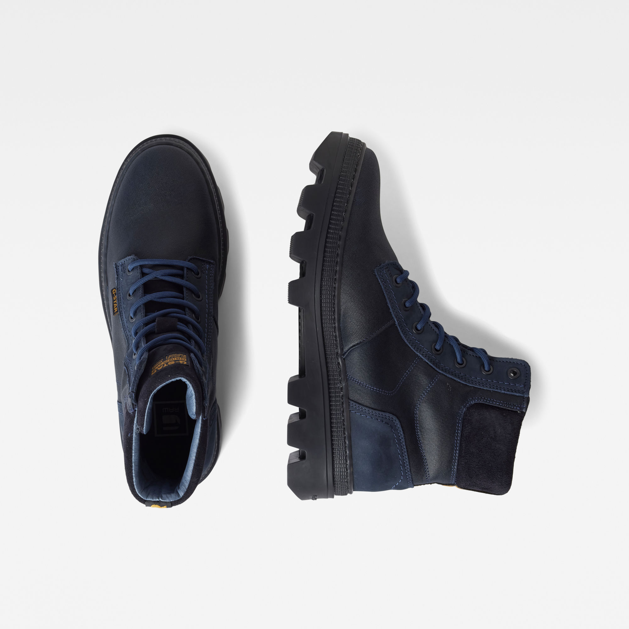 Bottines Noxer High Denim | Bleu foncé | G-Star RAW®