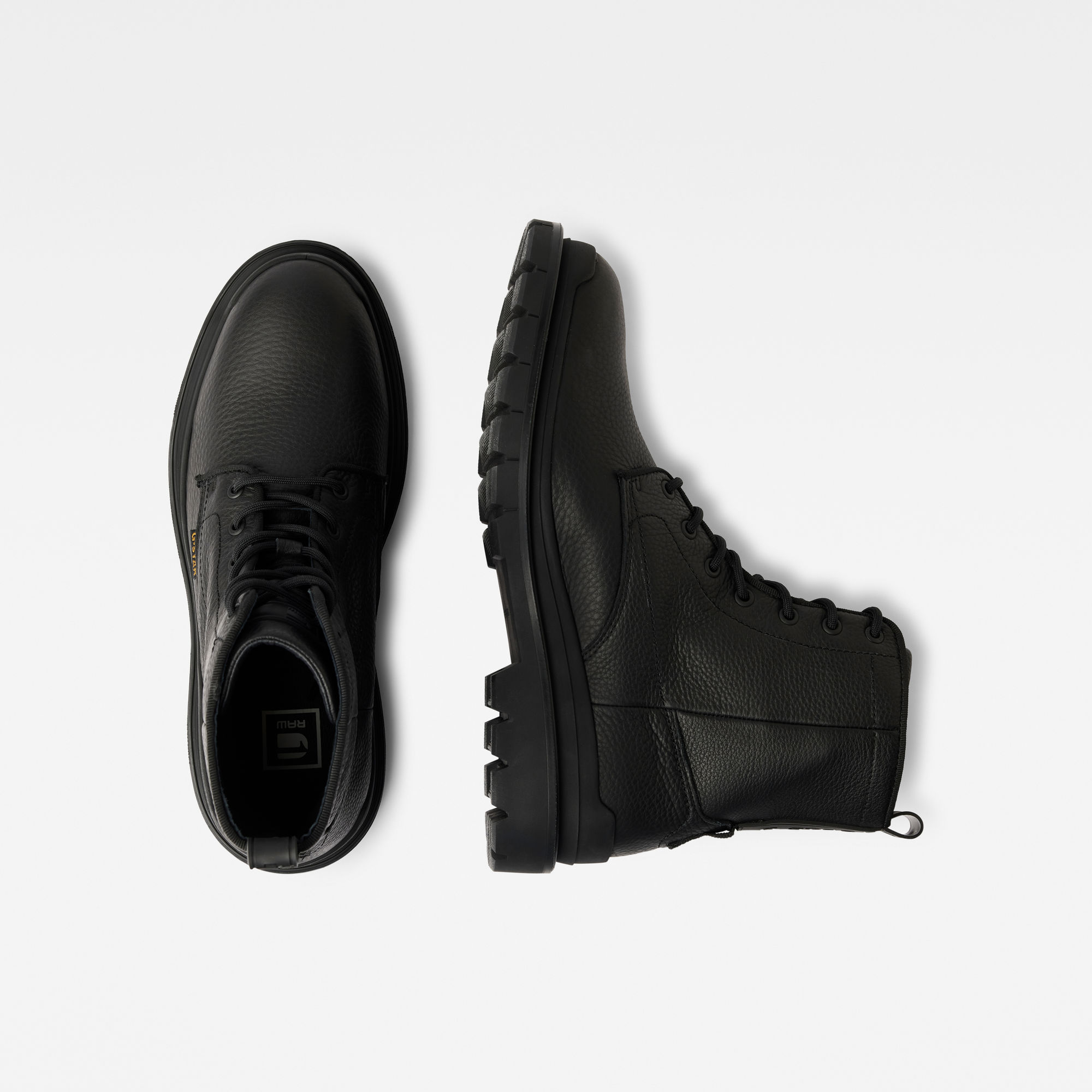 Bottines Blake High Tumbled | Noir | G-Star RAW®