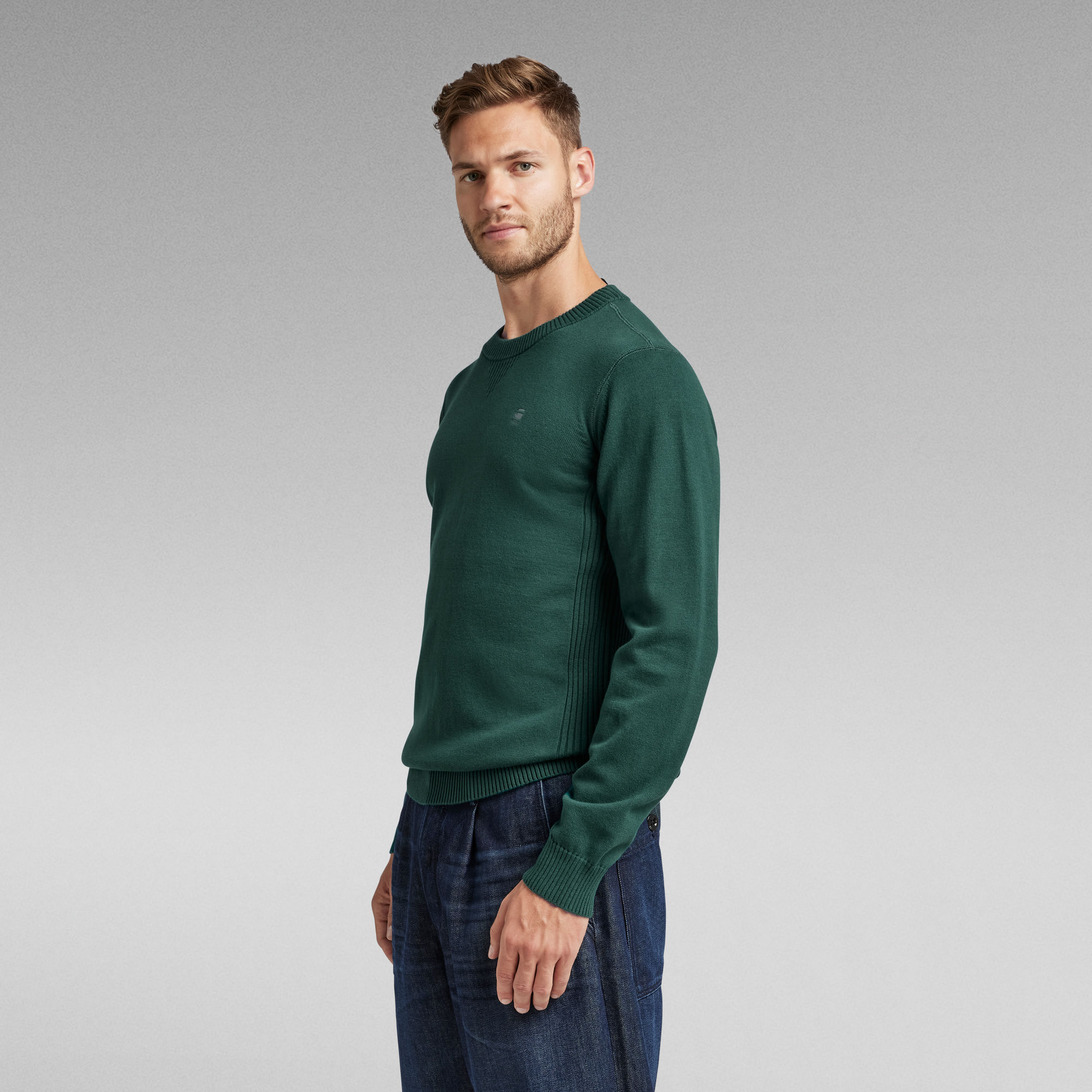 Gebreide Top Classic Sport R | Groen | G-Star RAW®