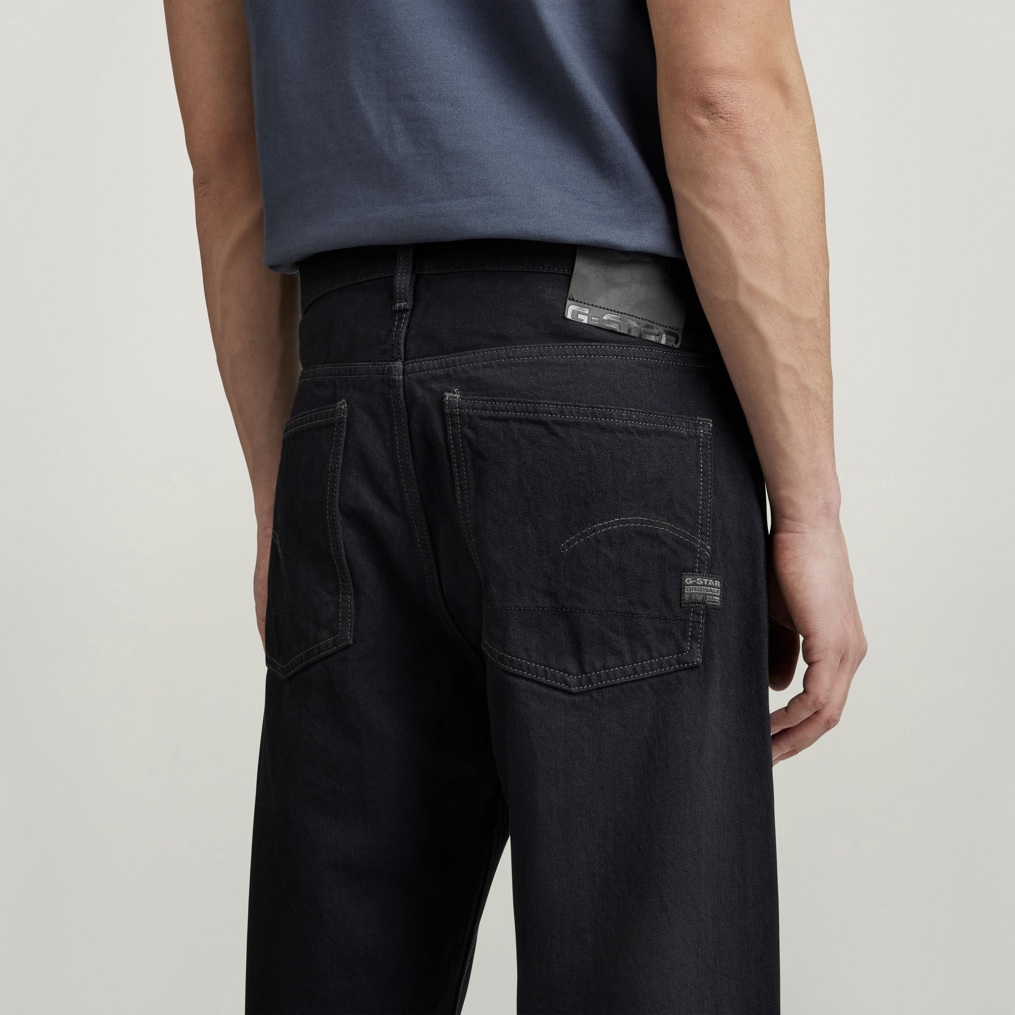 Type 49 Relaxed Straight Jeans | Black | G-Star RAW®