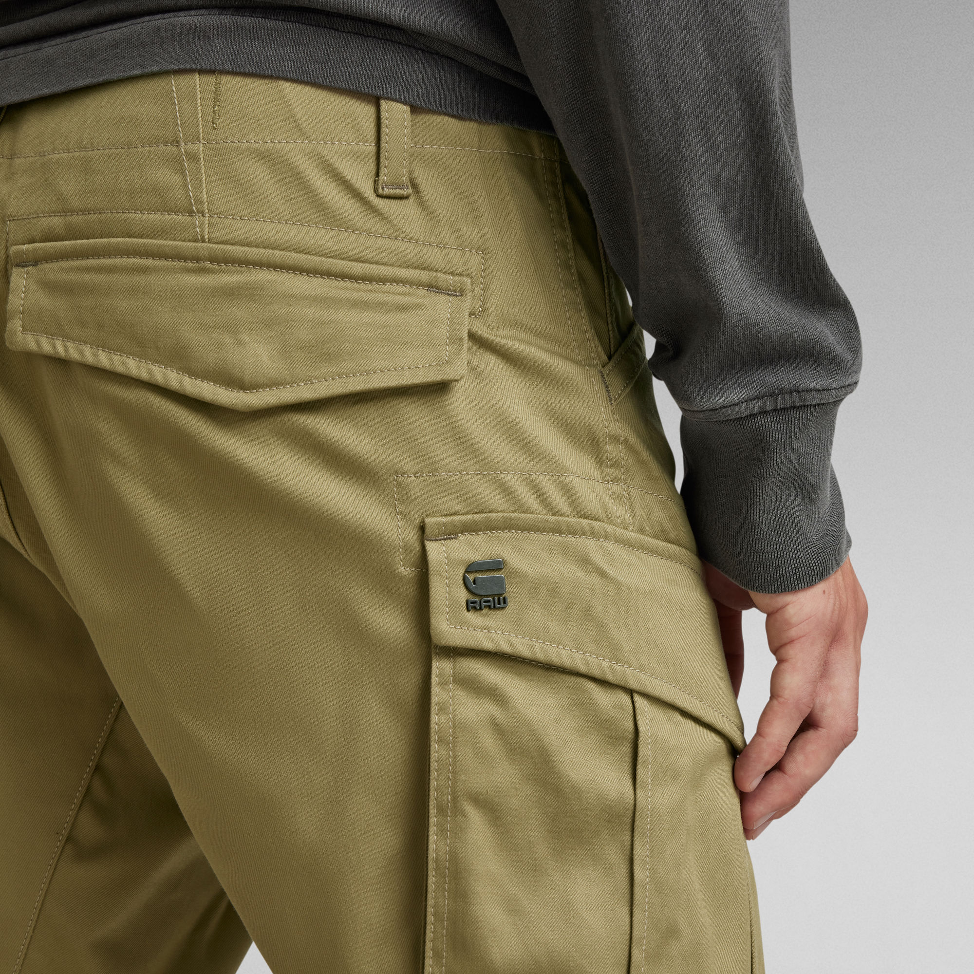 Rovic Zip 3D Regular Tapered Pants | Green | G-Star RAW®