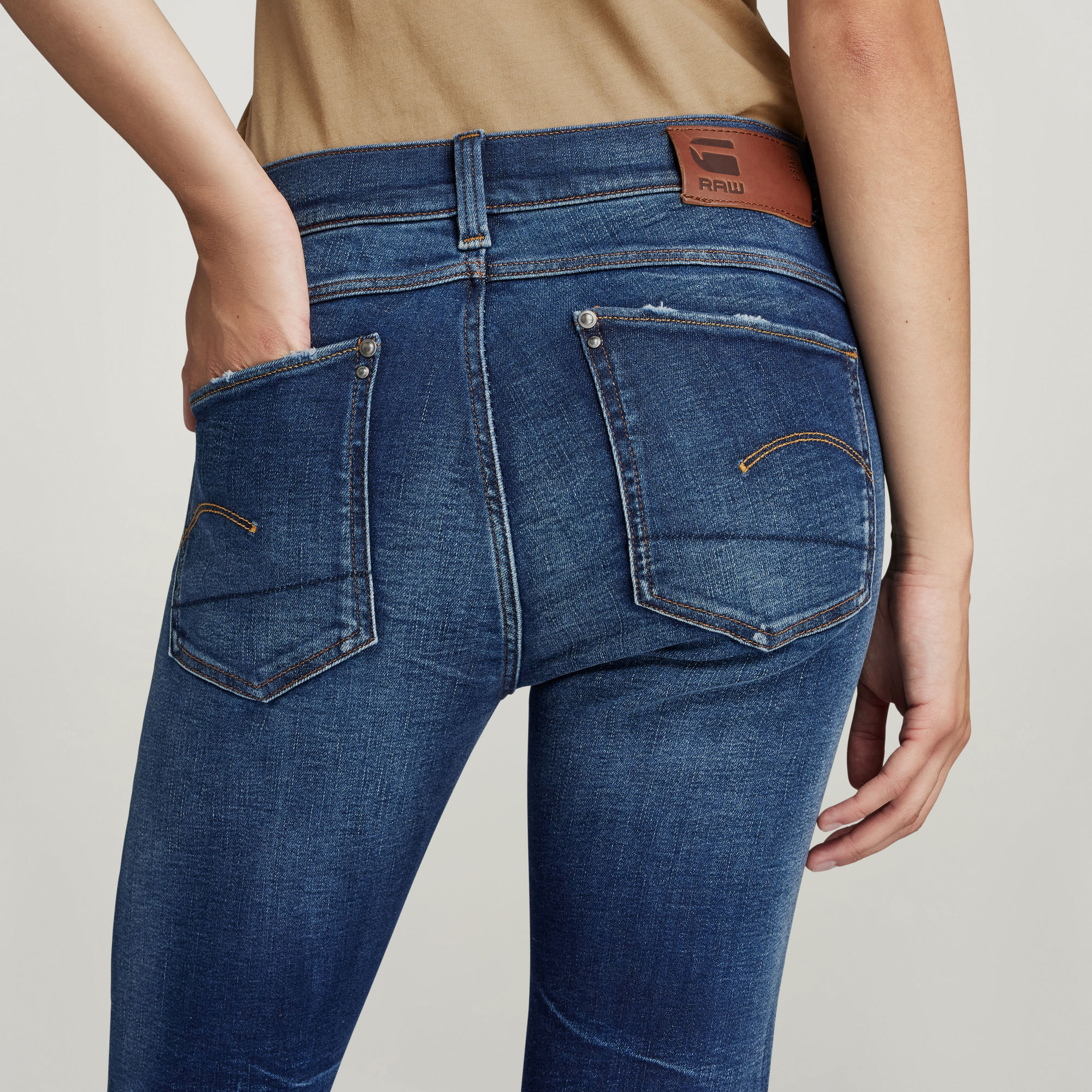 Lhana Skinny Jeans | Dunkelblau | G-Star RAW®