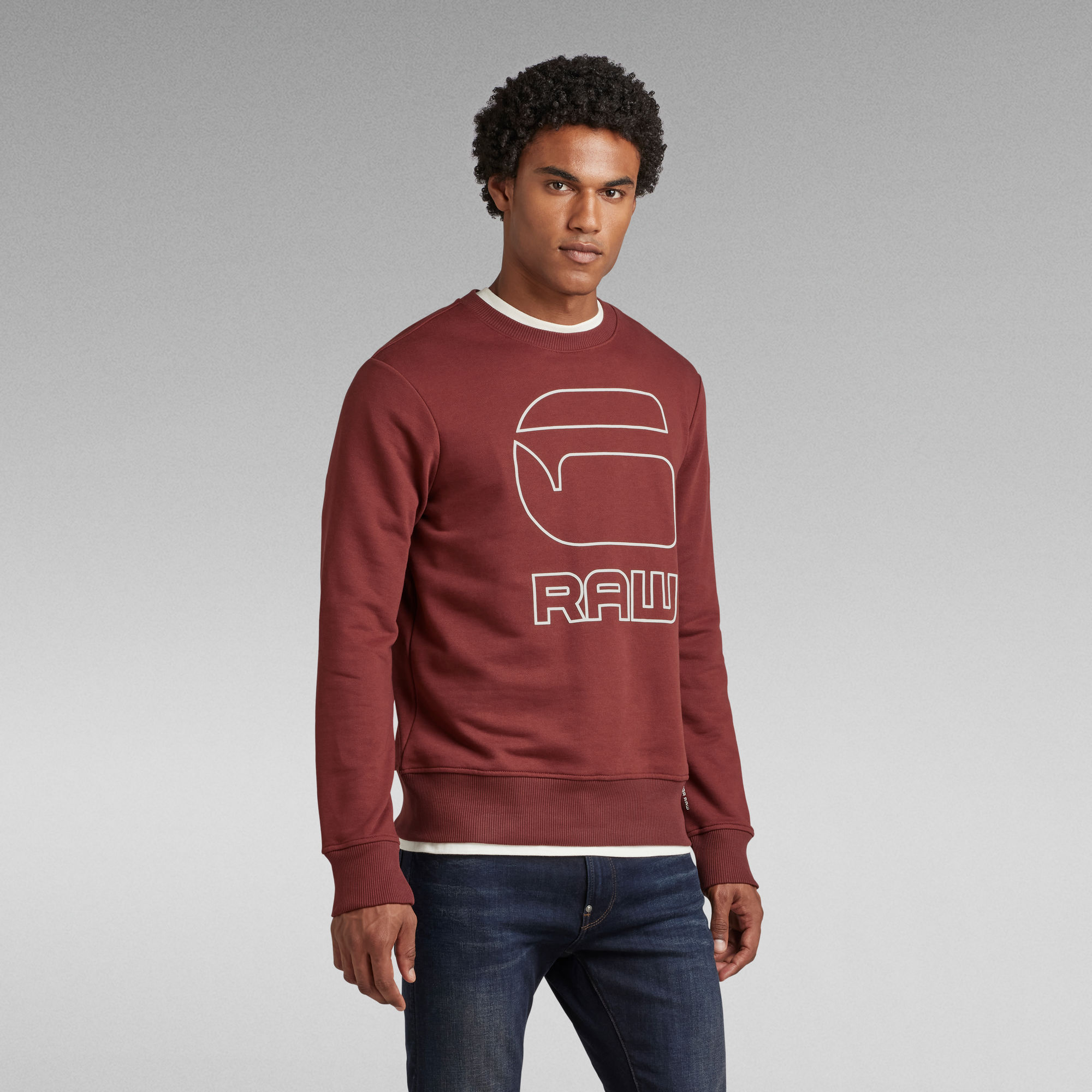 Graphic GRAW Sweater | Brown | G-Star RAW®