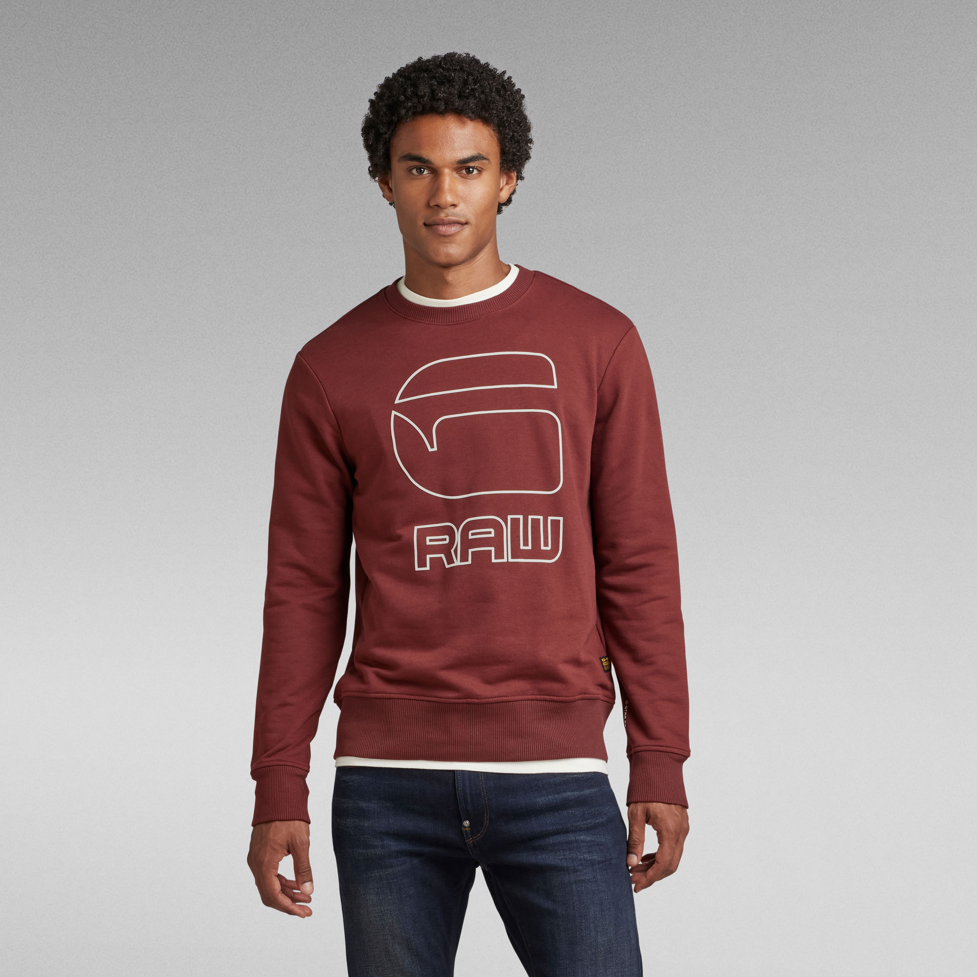 Graphic GRAW Sweater | Brown | G-Star RAW®