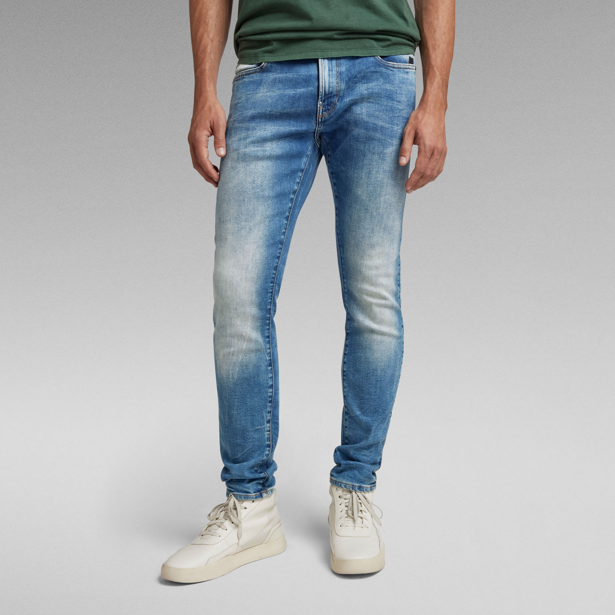 Revend FWD Skinny Jeans | Medium blue | G-Star RAW®