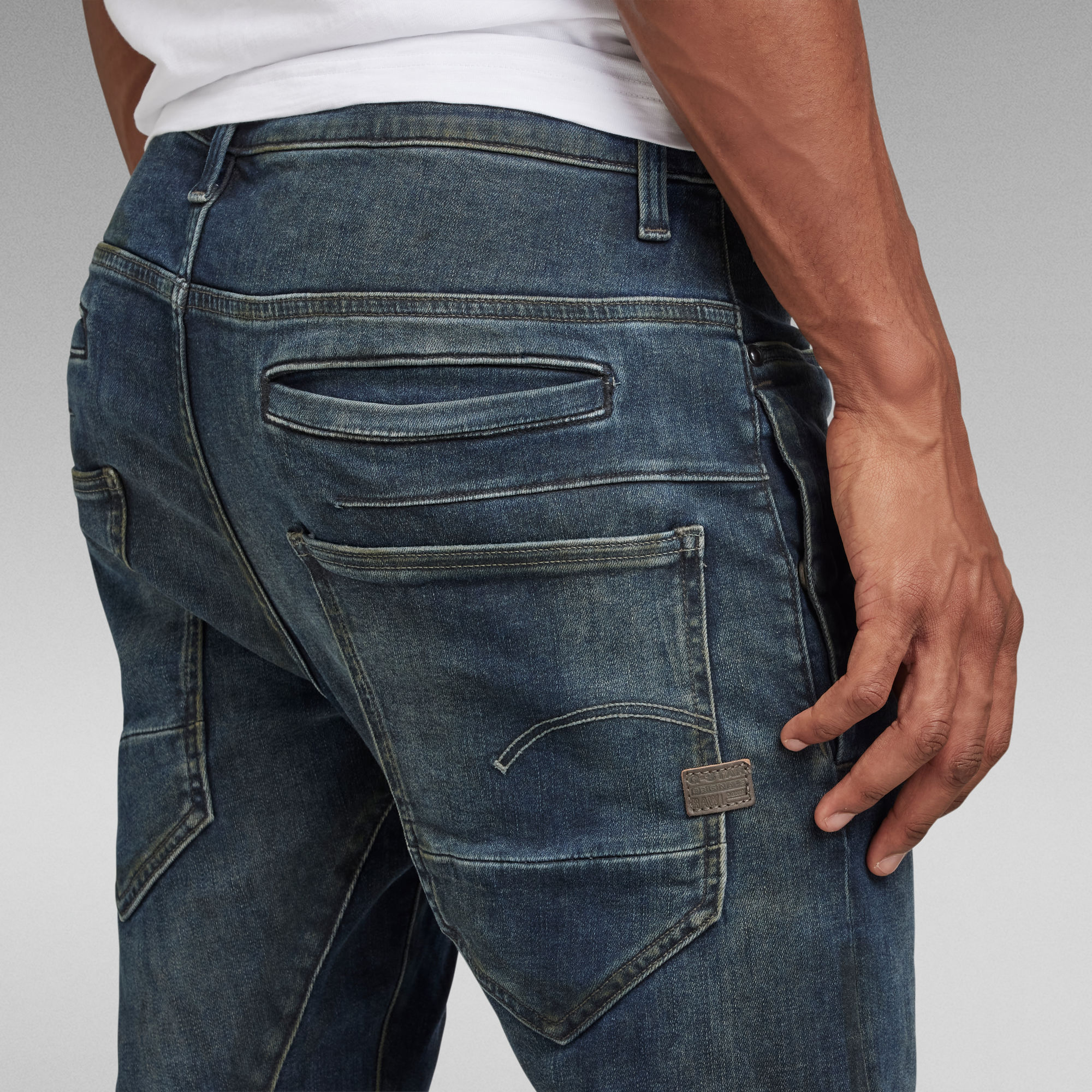 Jeans D-Staq 3D Slim | Azul oscuro | G-Star RAW®