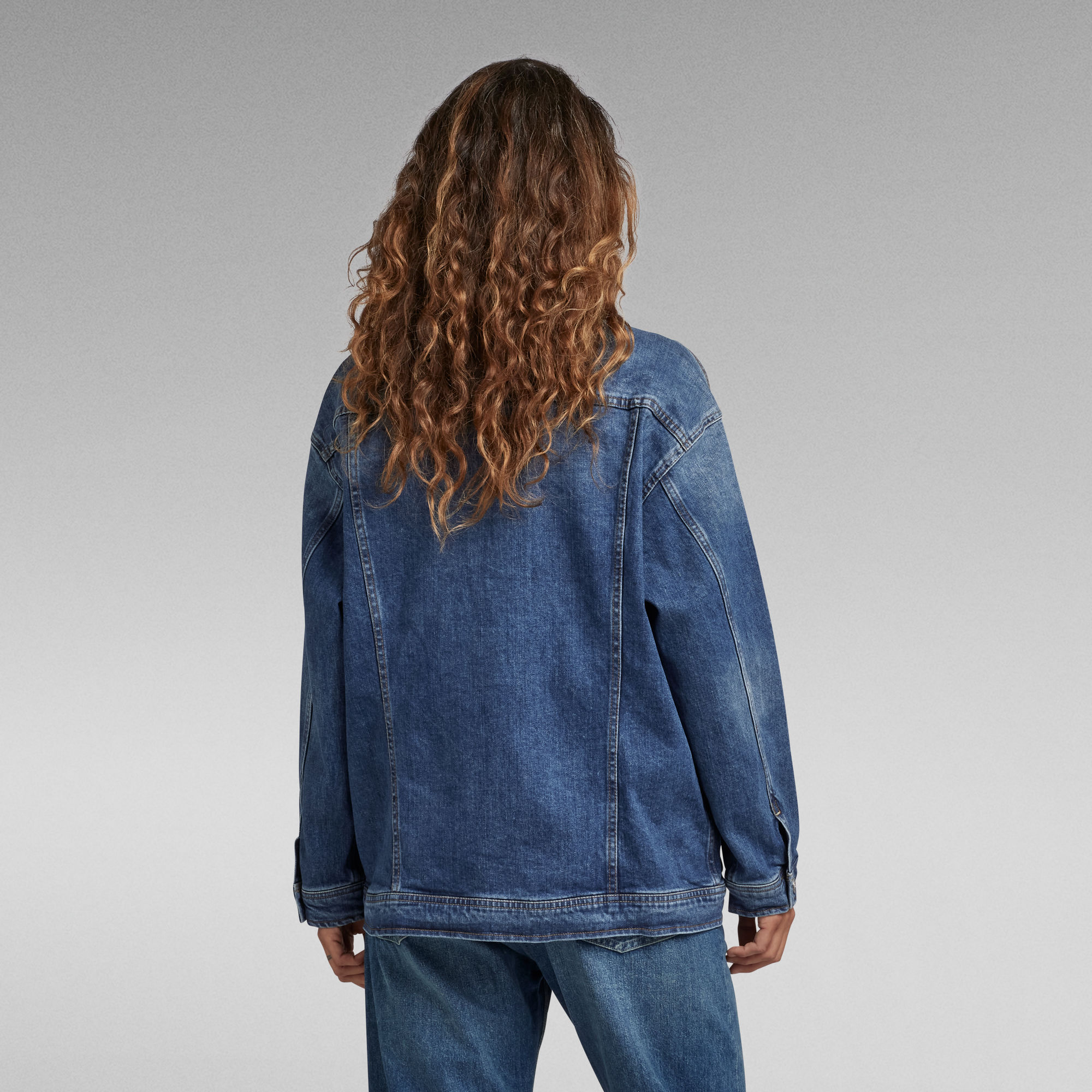 Oversized Denim Jacket | Medium blue | G-Star RAW®