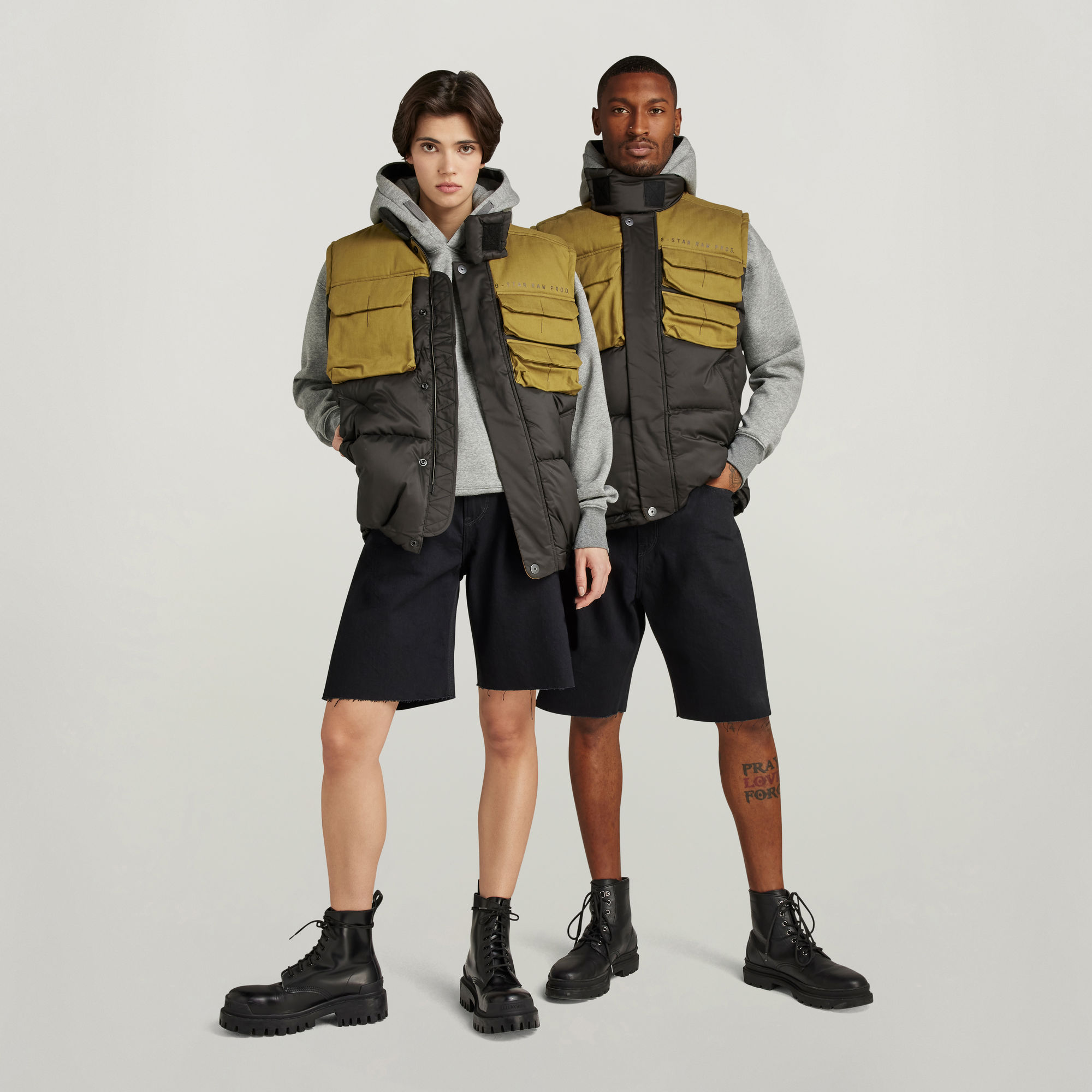 Unisex Attac Utility PM Vest | Black | G-Star RAW®