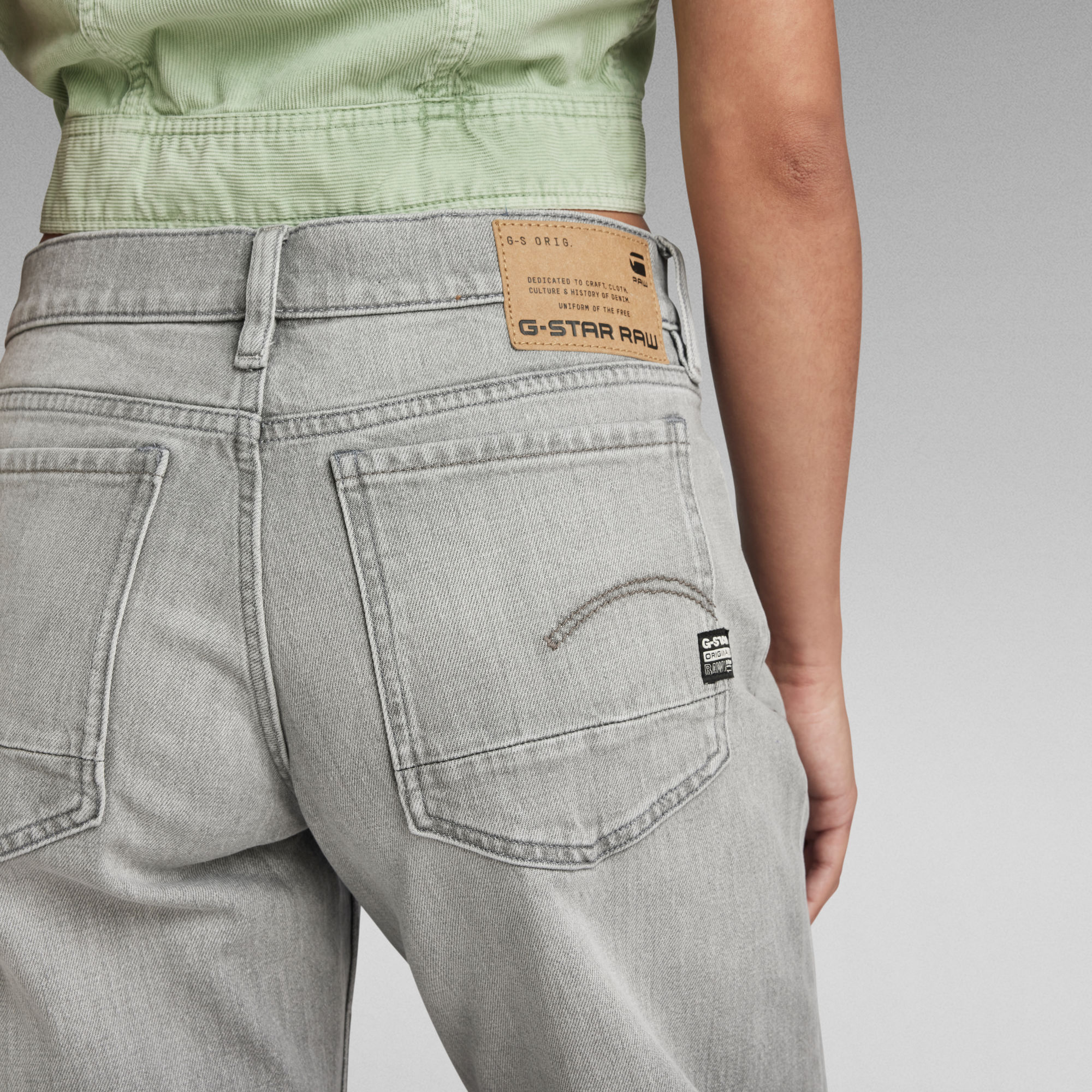 Judee Low Waist Loose Jeans | Women | Grey | G-Star RAW®