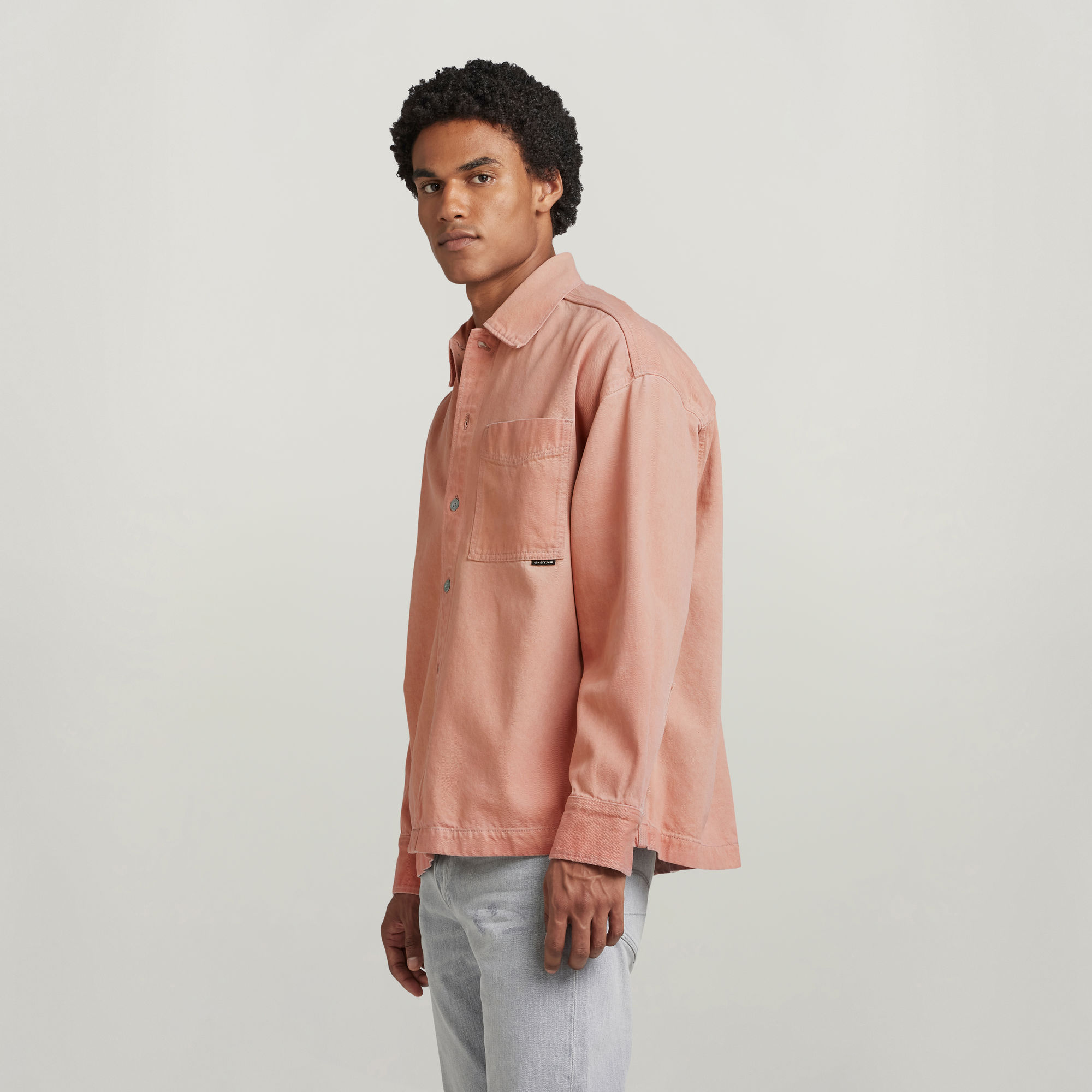 Oversized Boxy Fit Shirt | ピンク | G-Star RAW®