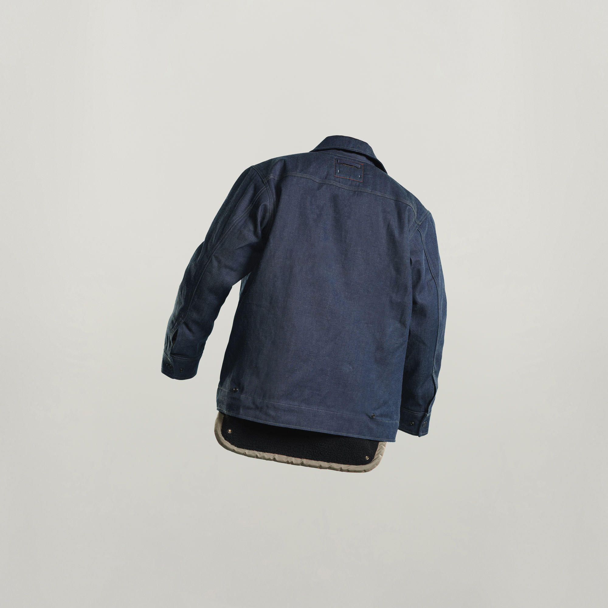 E Denim Lined Jacket | Dark blue | G-Star RAW®