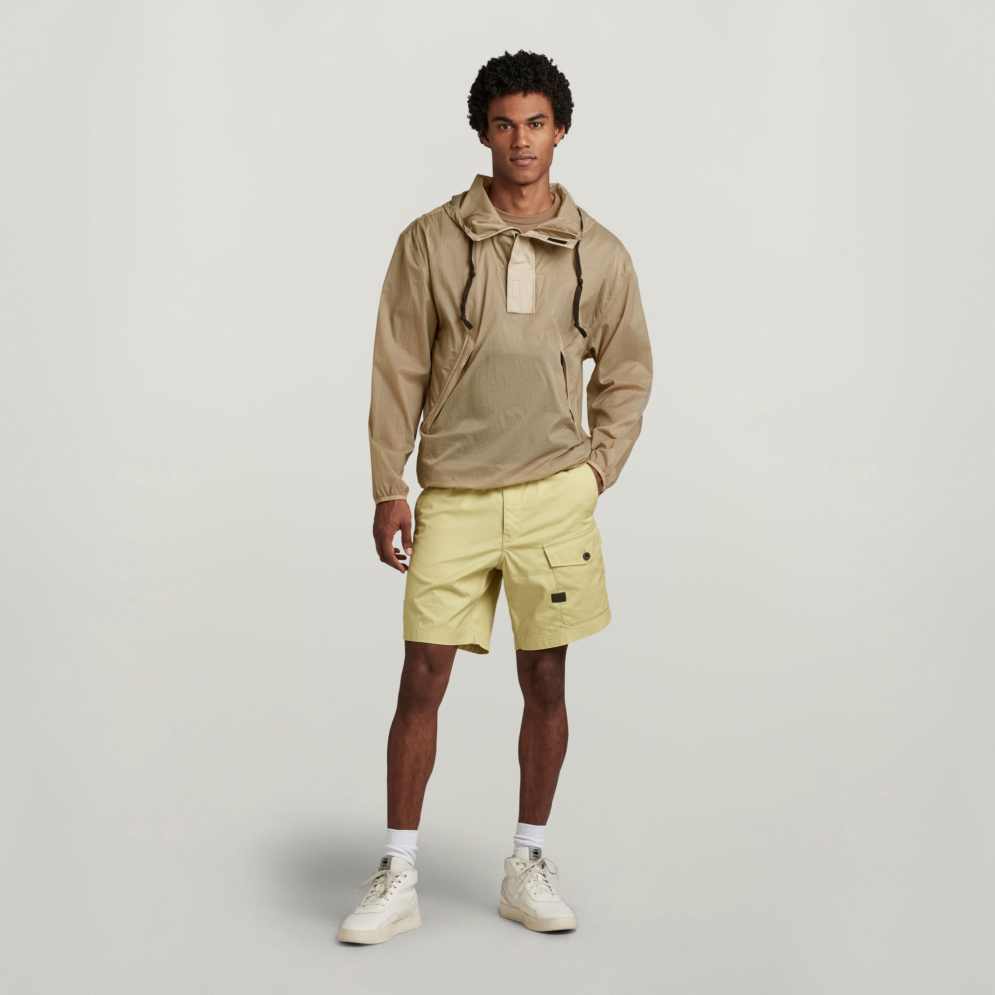 Windbreaker Shell Jacket | Brown | G-Star RAW®