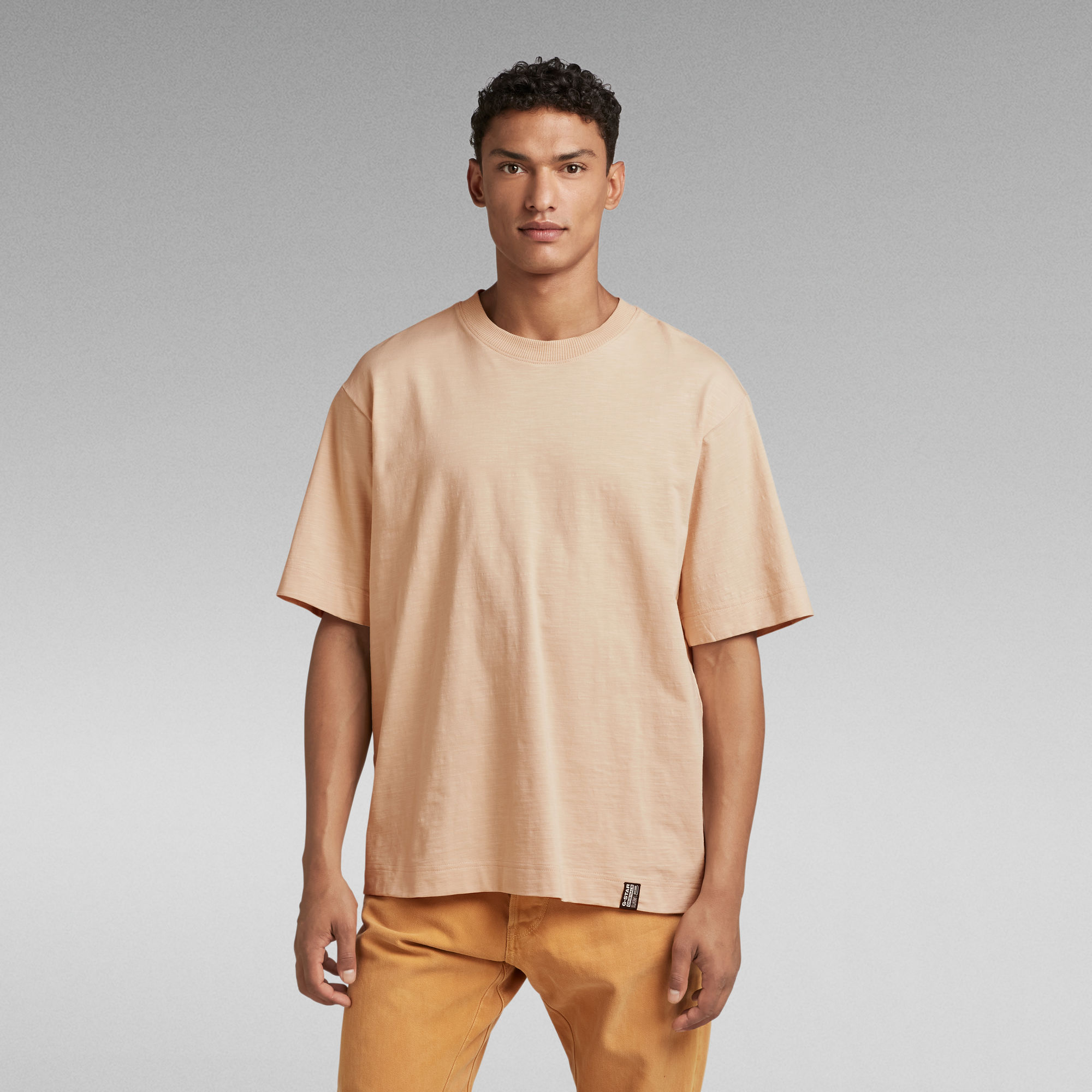 Oversized Boxy T-Shirt Essential | Beige | G-Star RAW®
