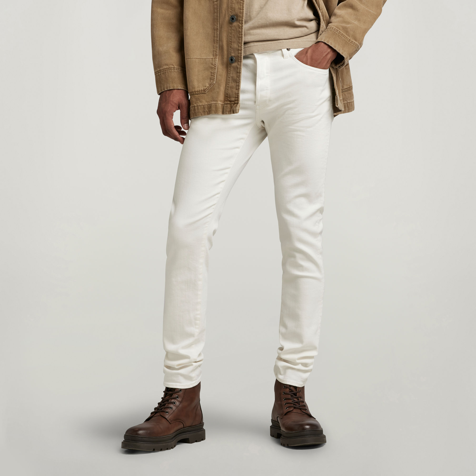 3301 Slim Jeans | White | G-Star RAW®