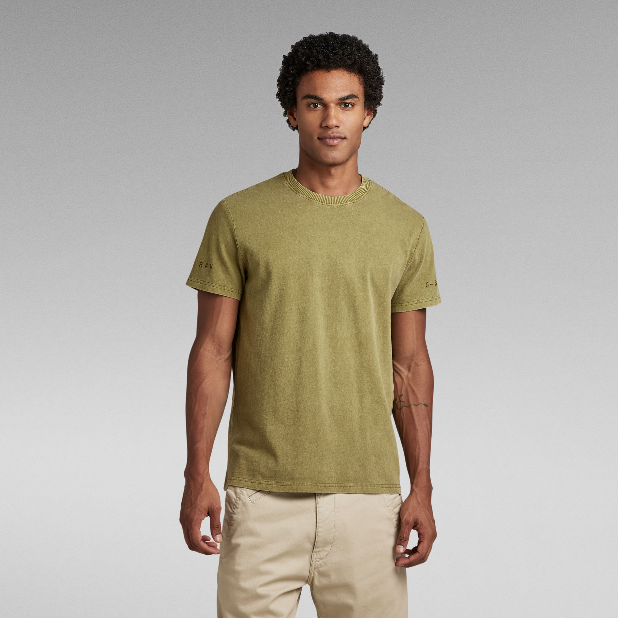 Pigment Dye T-Shirt | Green | G-Star RAW®