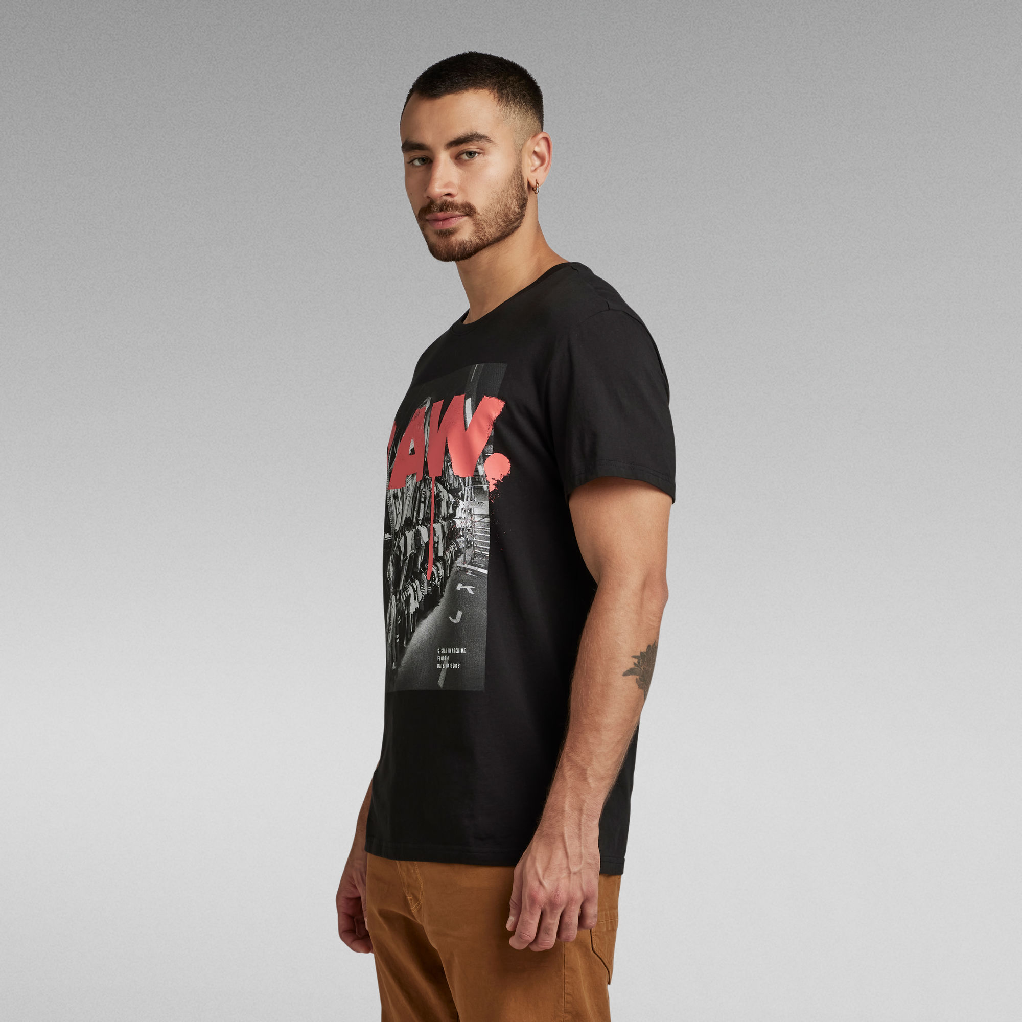 Raw. Archive T-Shirt | Black | G-Star RAW®