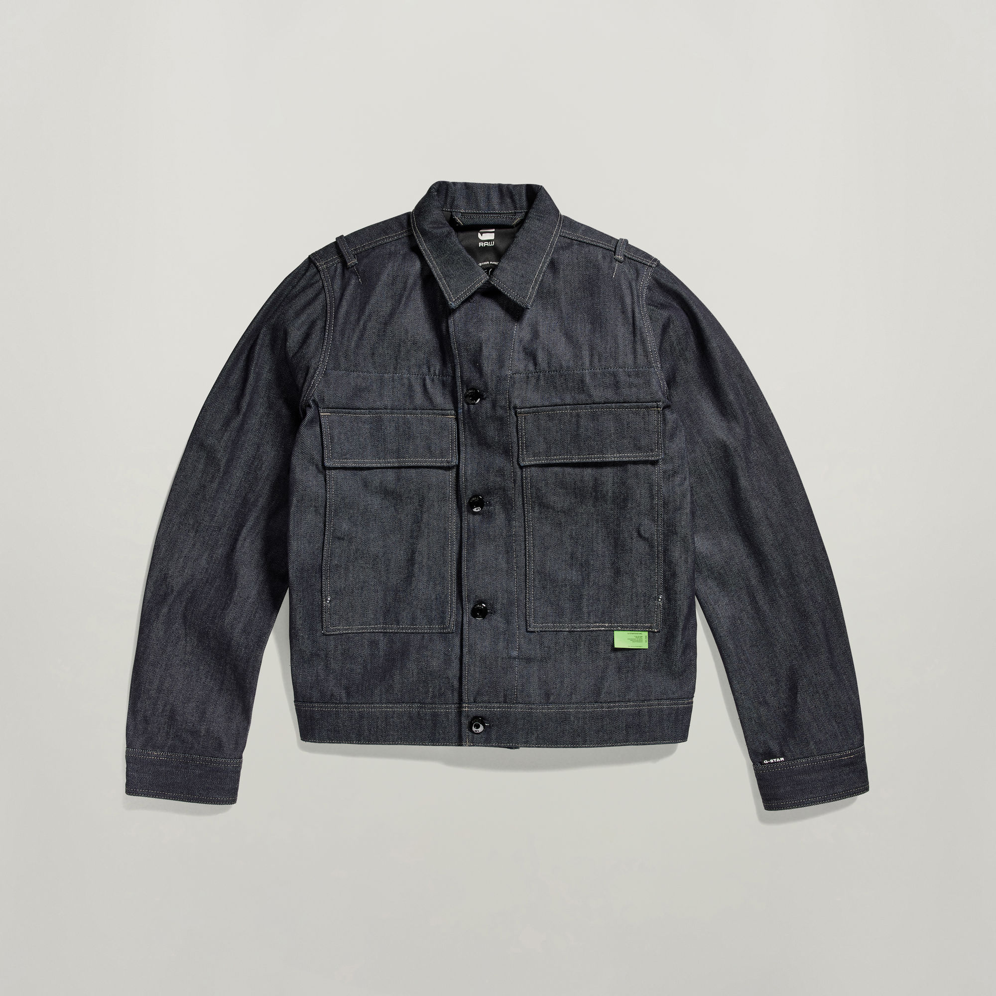 Unisex Utility Flap Pocket Jacket | Dark blue | G-Star RAW®