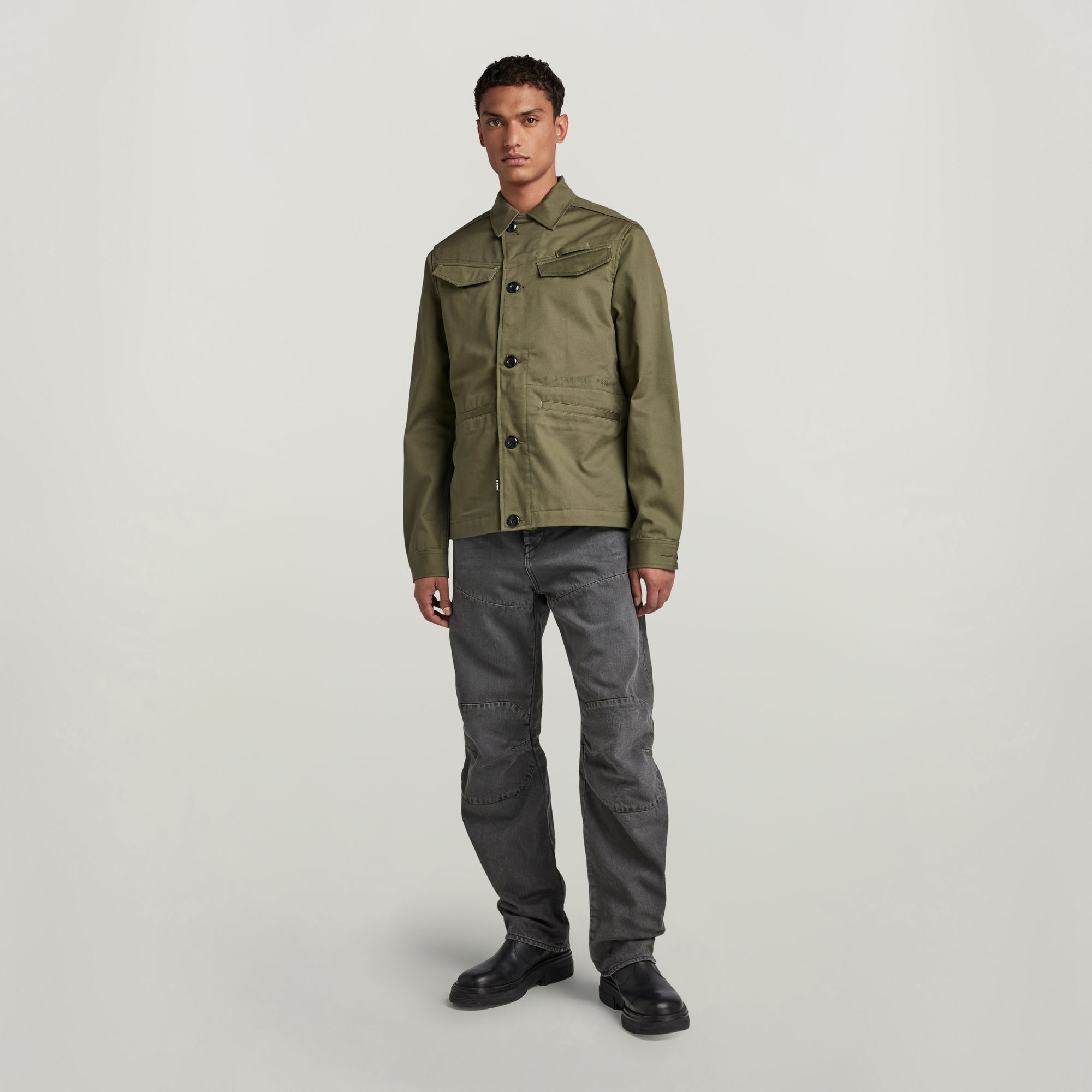 Unisex Field Jacket Overshirt | Green | G-Star RAW®