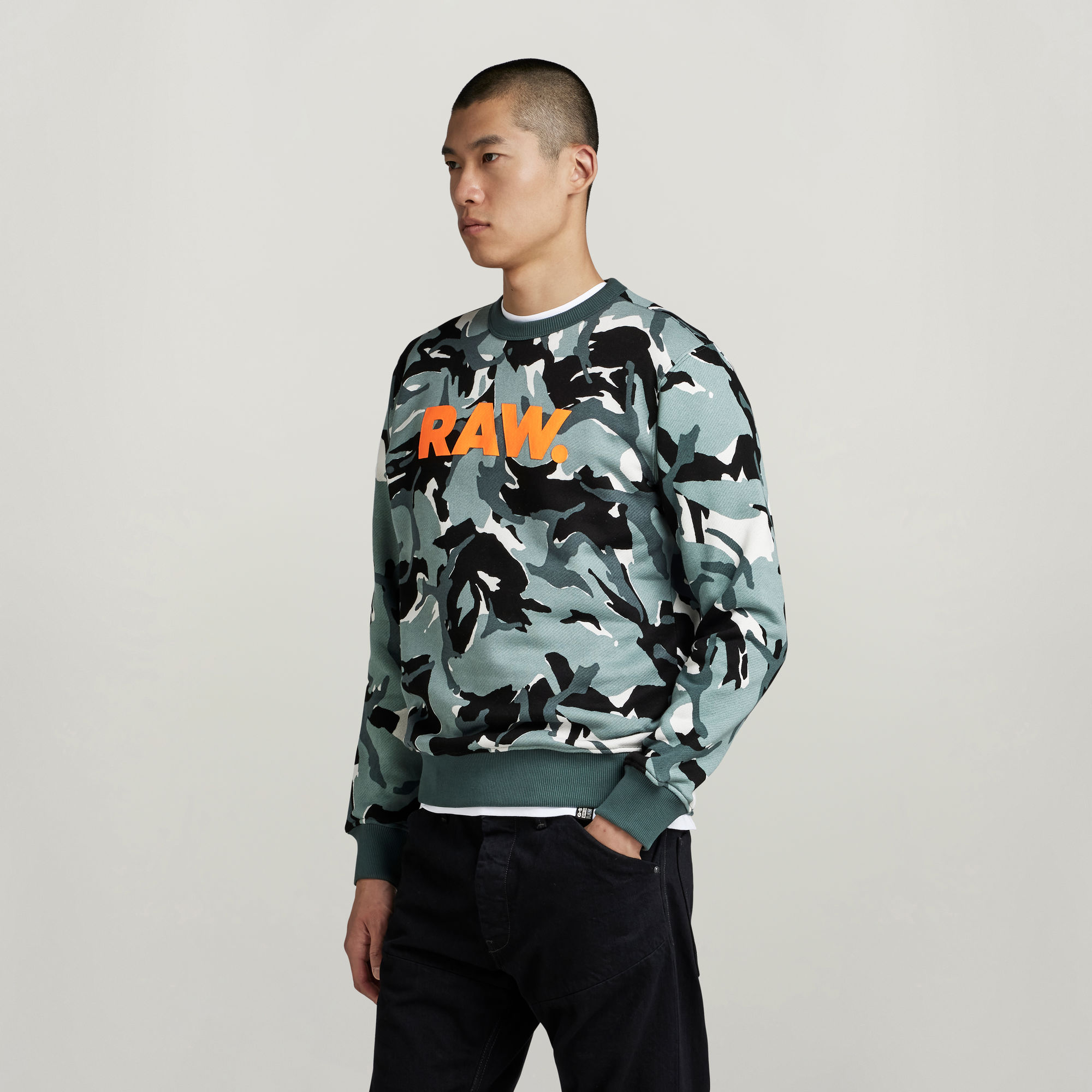 Camo RAW Sweater | Multi color | G-Star RAW®