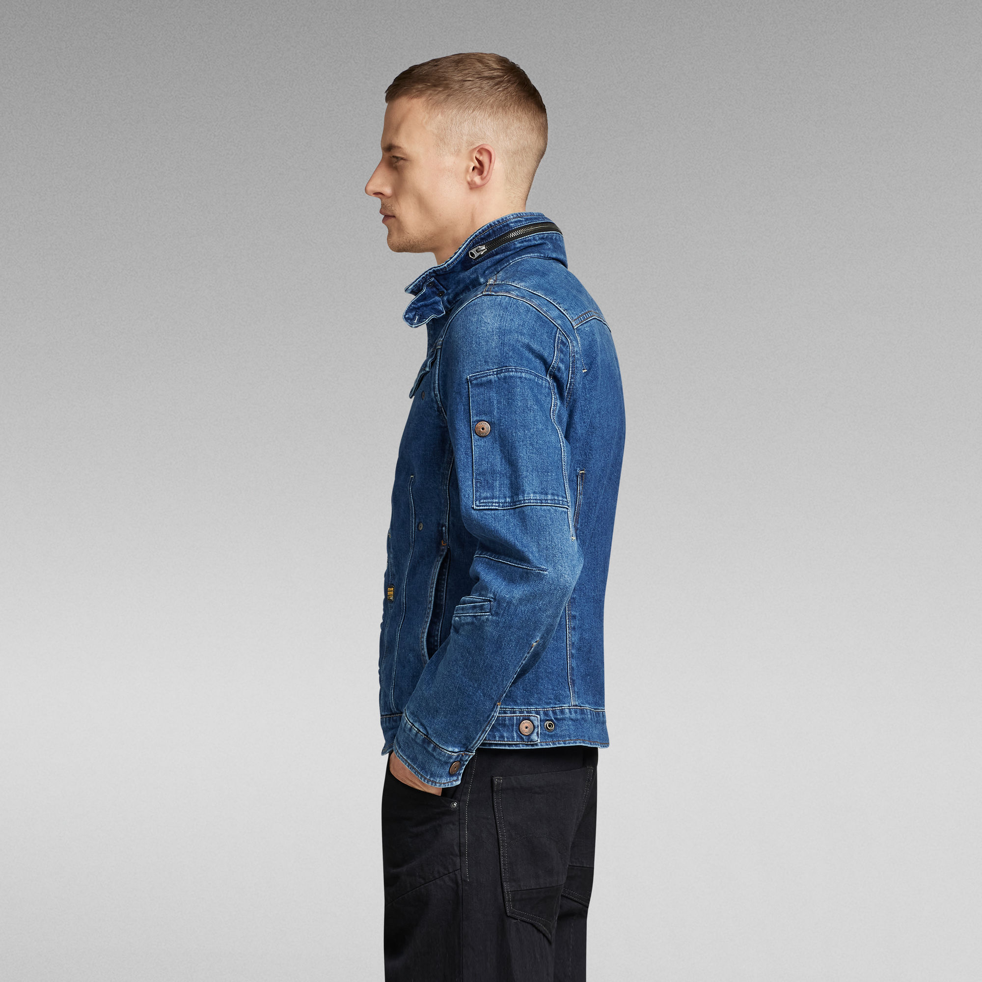 Citishield Slim Jacket | Medium blue | G-Star RAW®