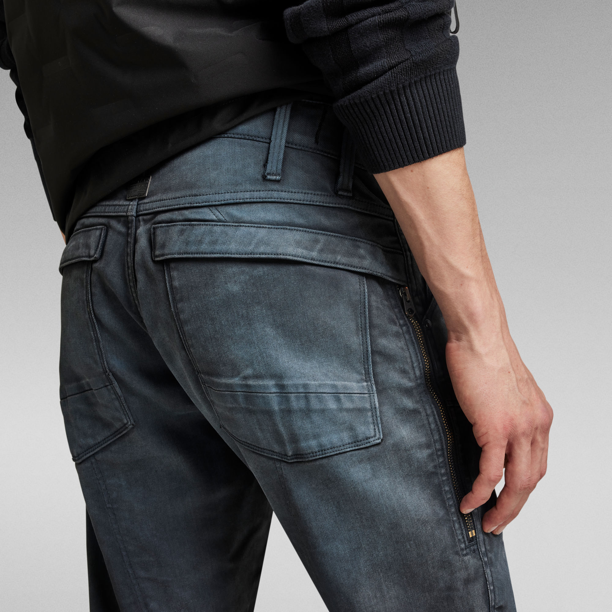 5620 Flightsuit 3D Skinny Jeans | Black | G-Star RAW®