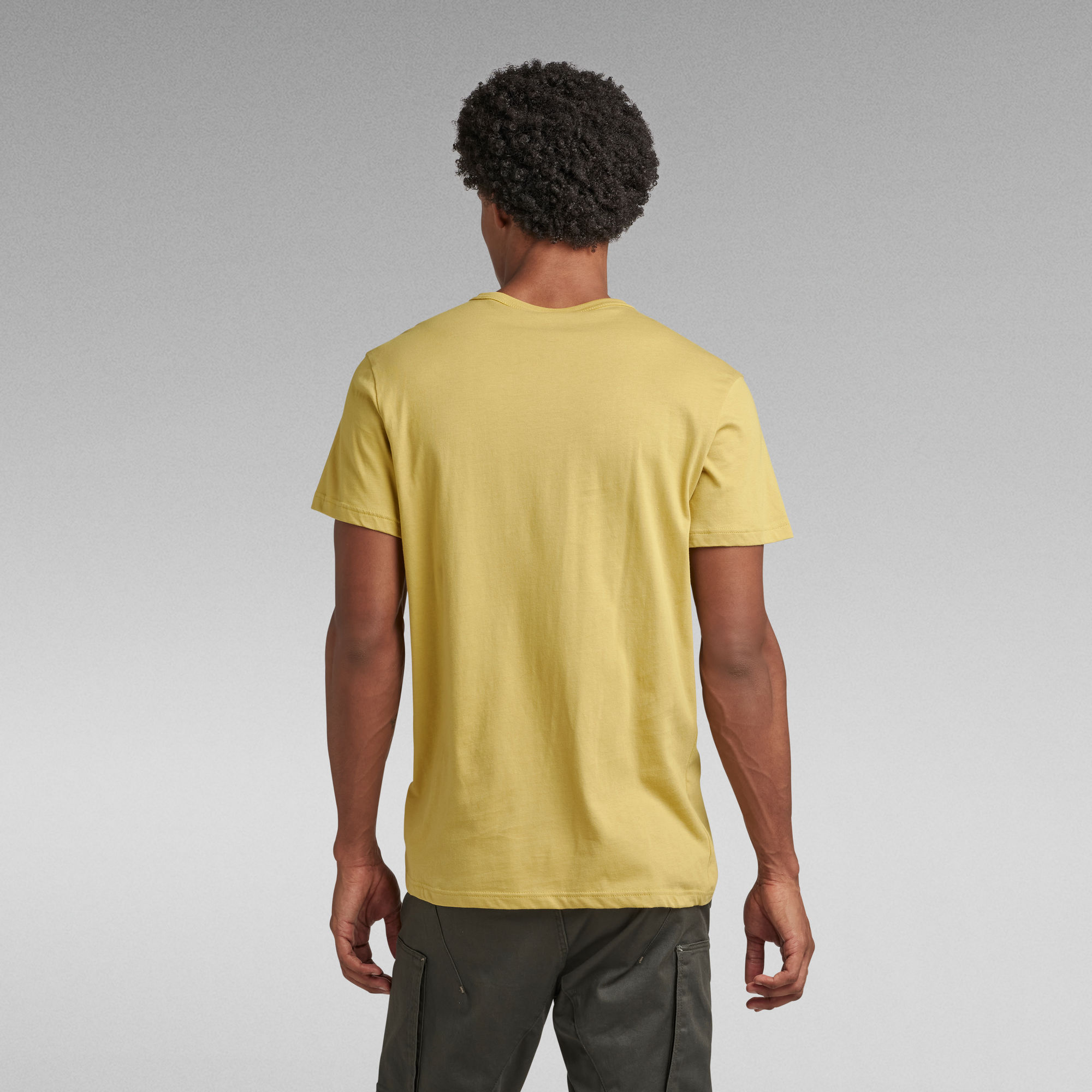 Graphic Core Straight T-Shirt | Yellow | G-Star RAW®