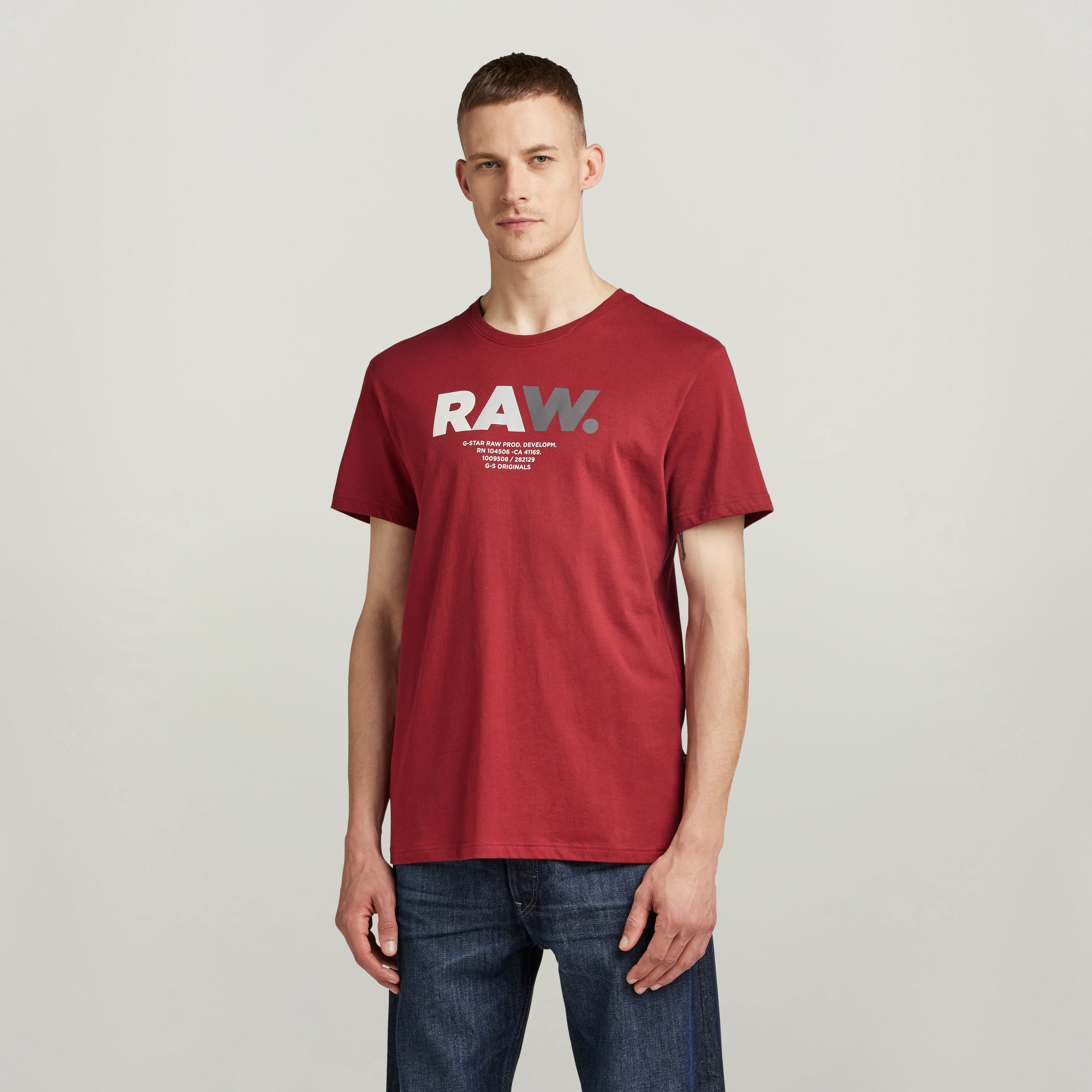 Multi Colored RAW. T-Shirt | Red | G-Star RAW®