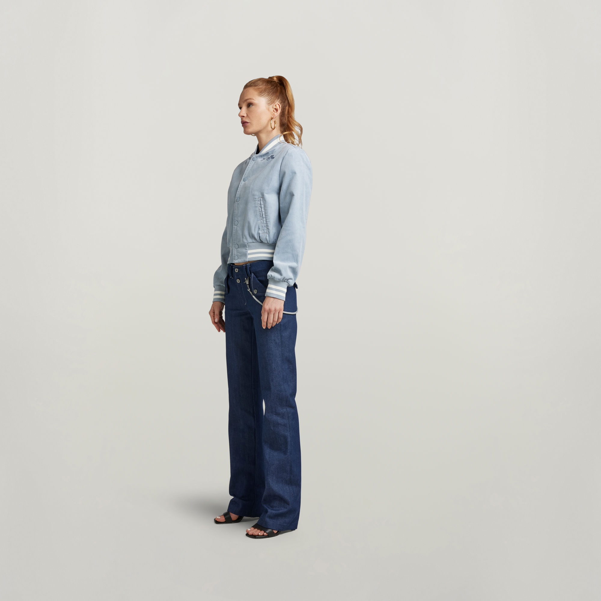Y2K Denim Regular Chino | Women | Dark blue | G-Star RAW®