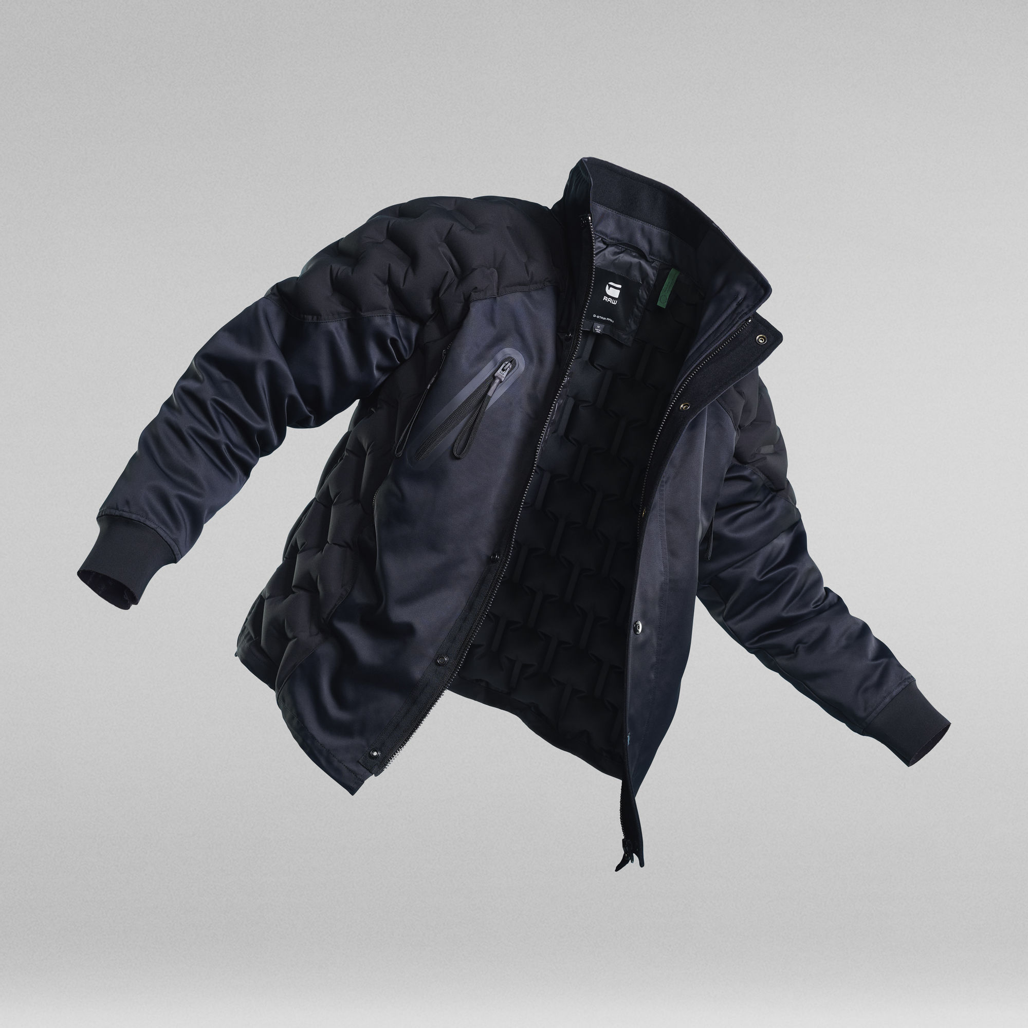 E 3D Inflate Jacket | Black | G-Star RAW®