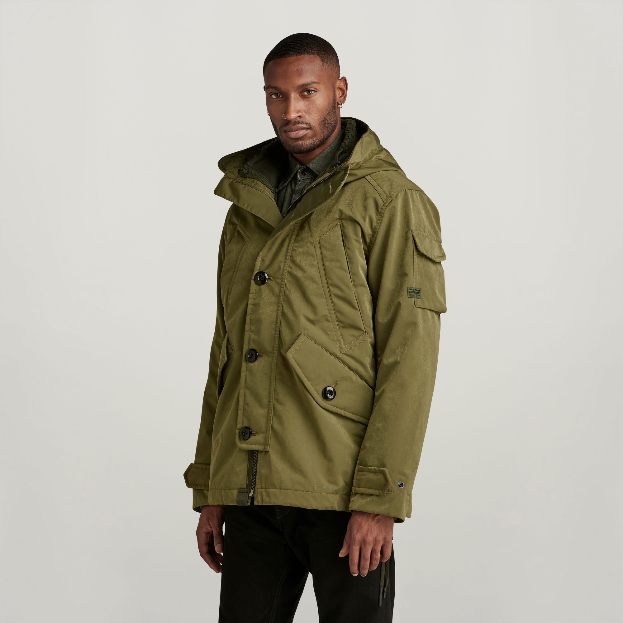 2-In-1 Adaptable Vodan Jacket | Green | G-Star RAW®