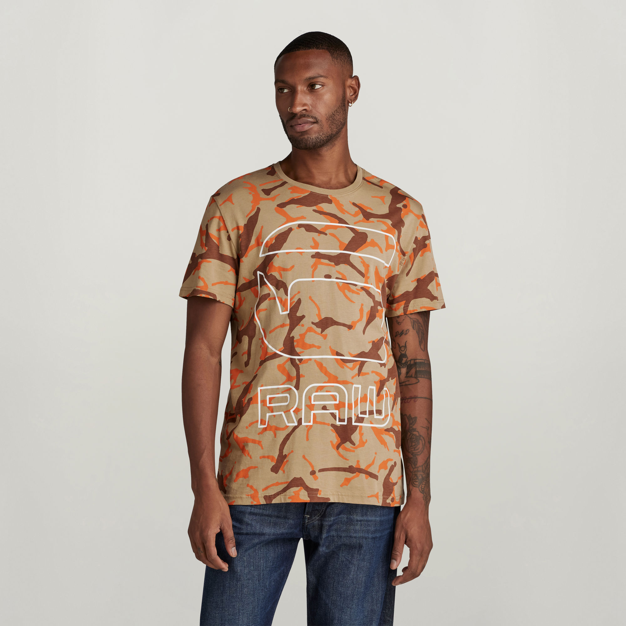 Camo Graphic T-Shirt | Multi color | G-Star RAW®