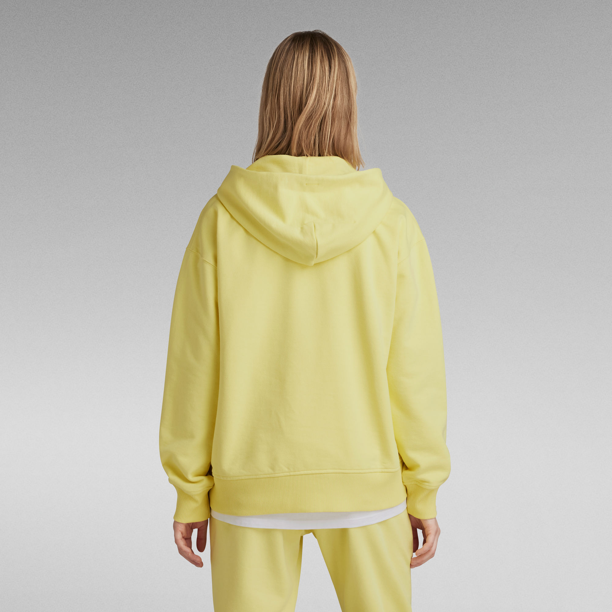 Graphic Core Hood sw l\s wmn | Yellow | G-Star RAW®