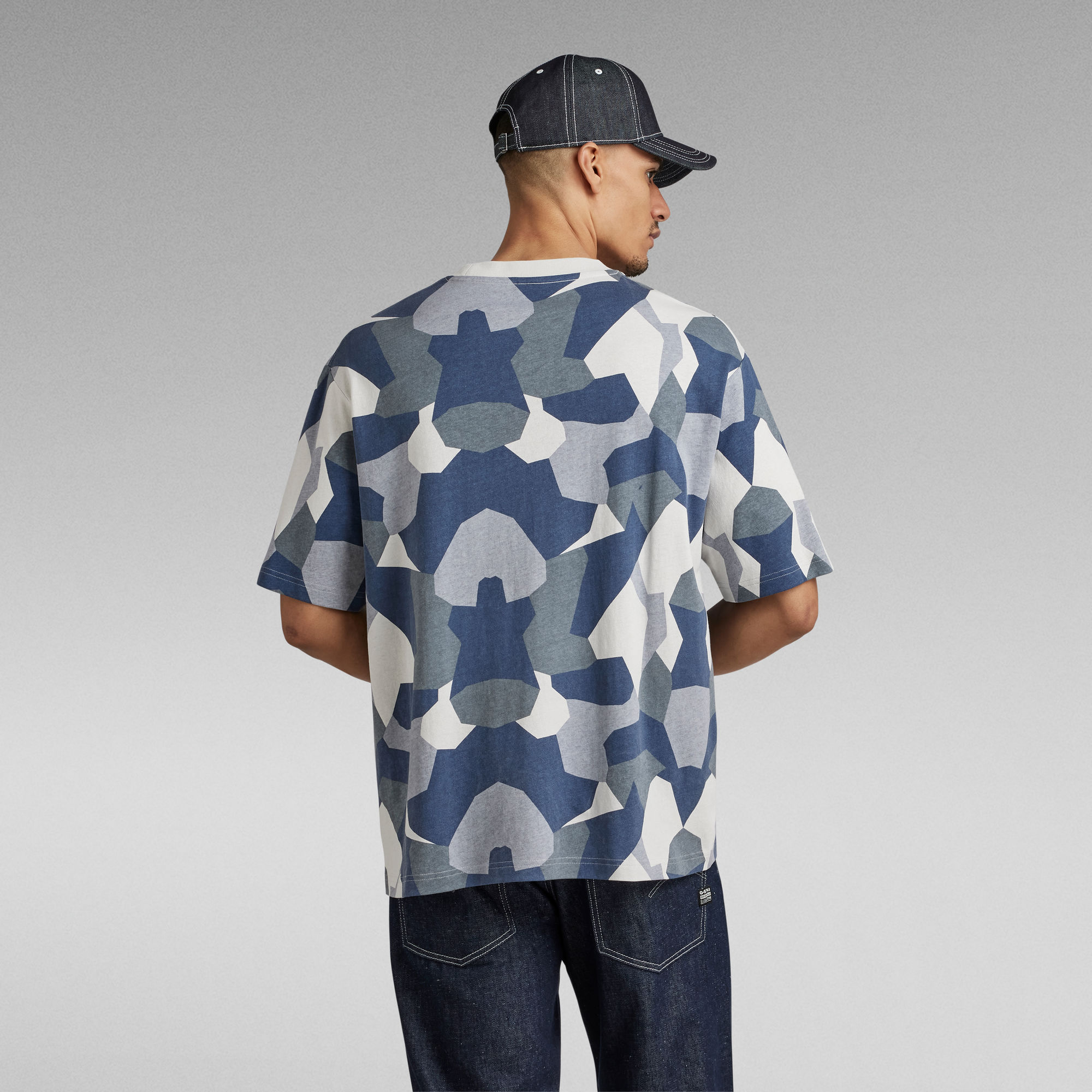 Oversized Boxy T-Shirt Symmetric Allover | G-Star RAW®