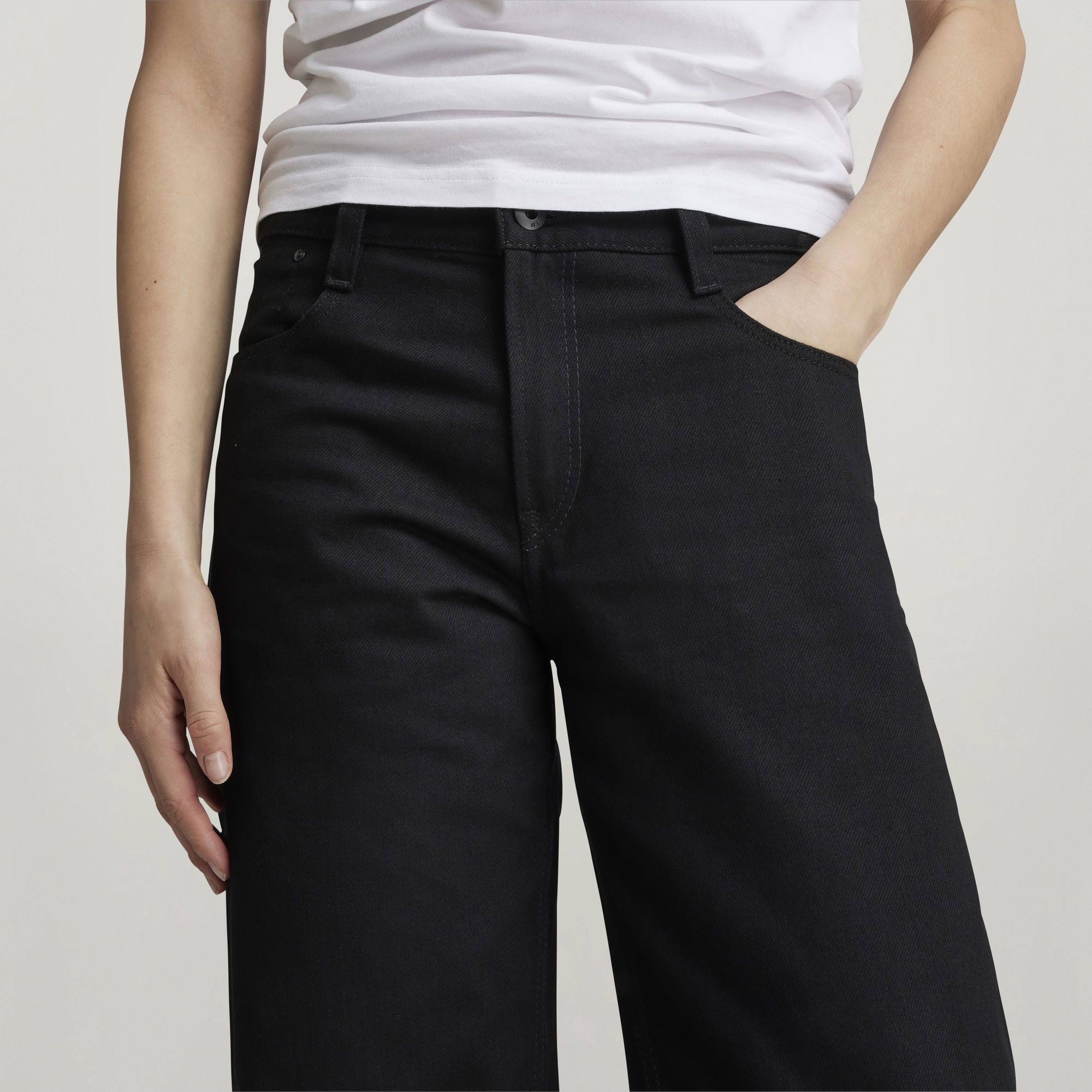 Judee Low Waist Loose Jeans | Black | G-Star RAW®