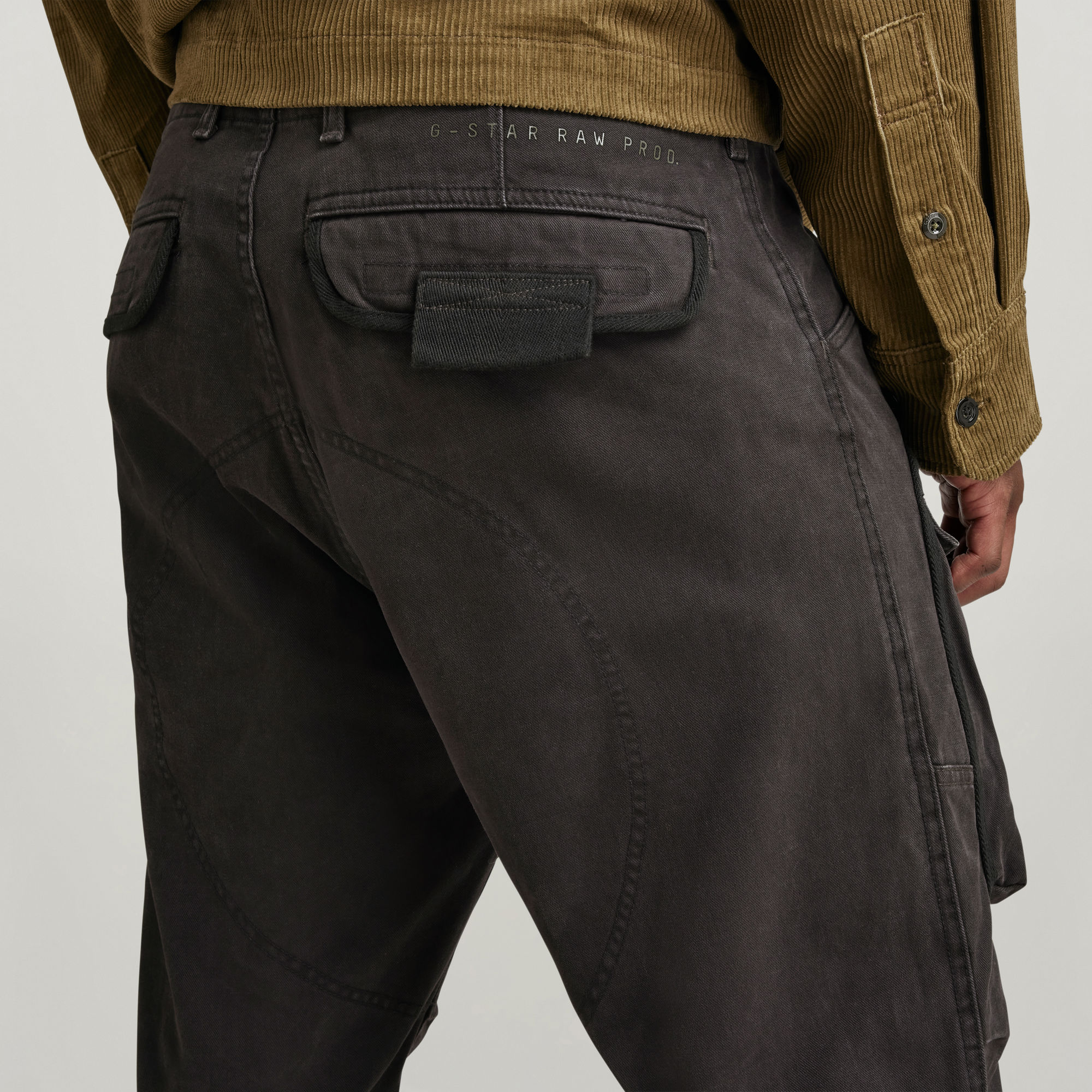 3D Regular Tapered Cargo Pants | Black | G-Star RAW®