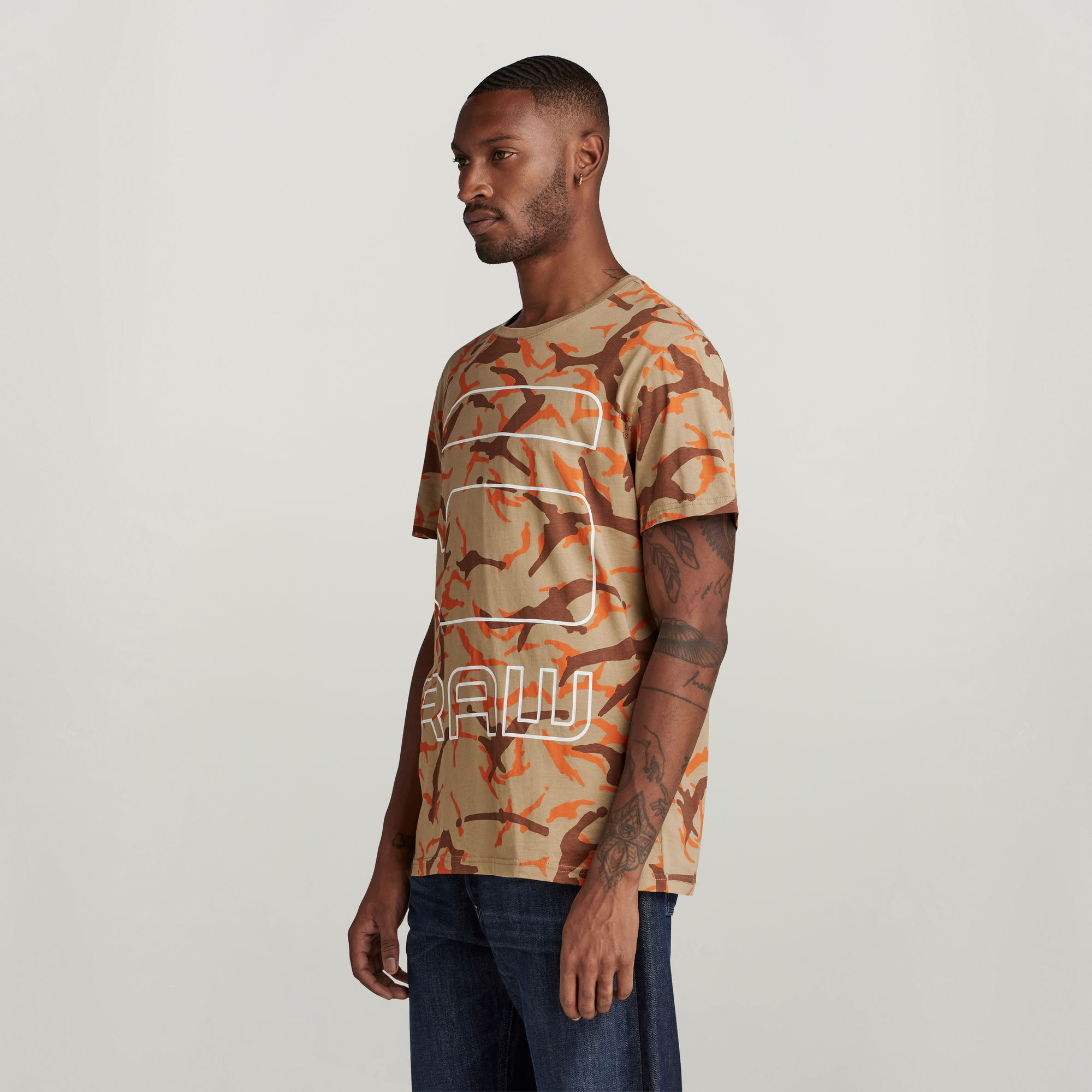 Camo Graphic T-Shirt | Multi color | G-Star RAW®