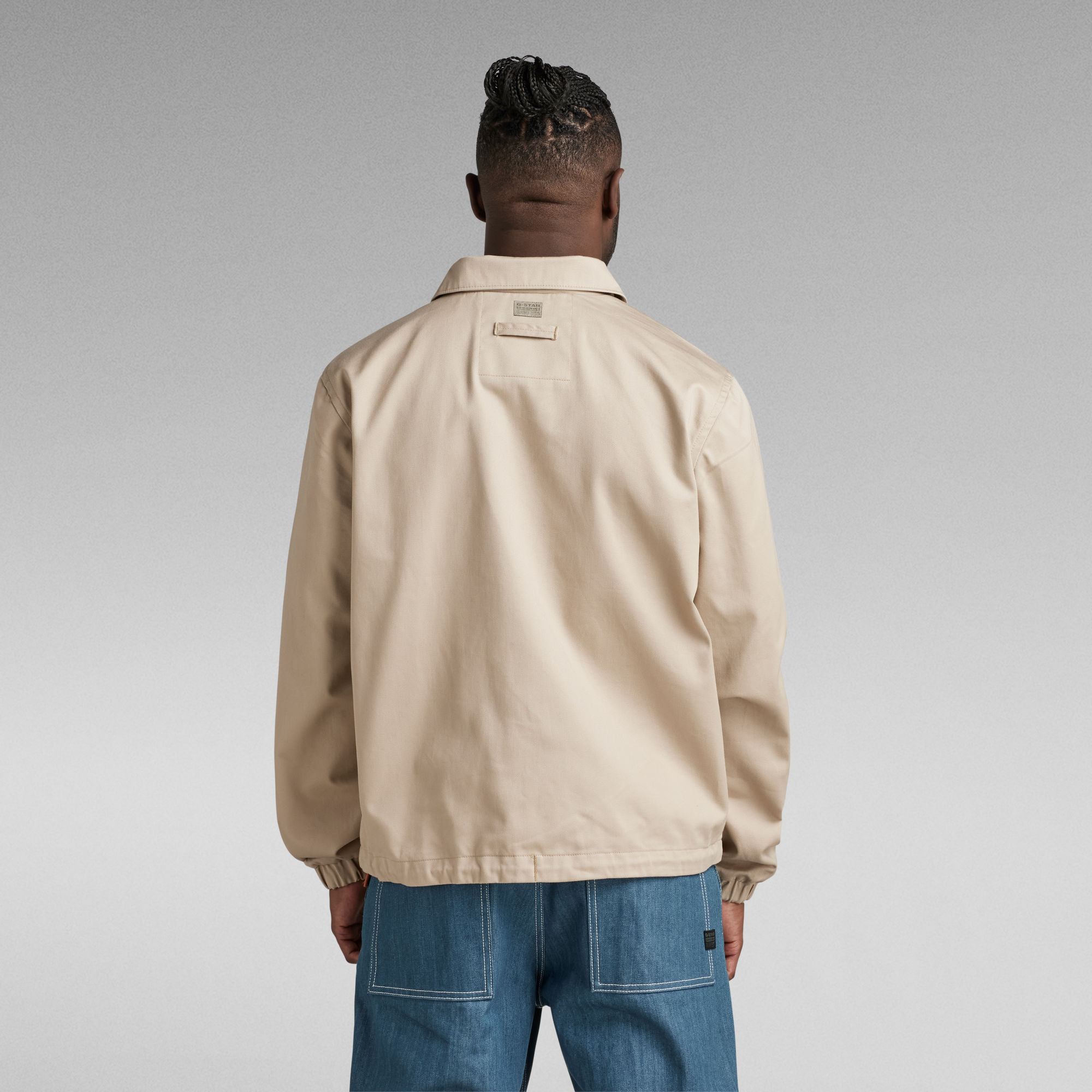 Coach Jacket | Beige | G-Star RAW®
