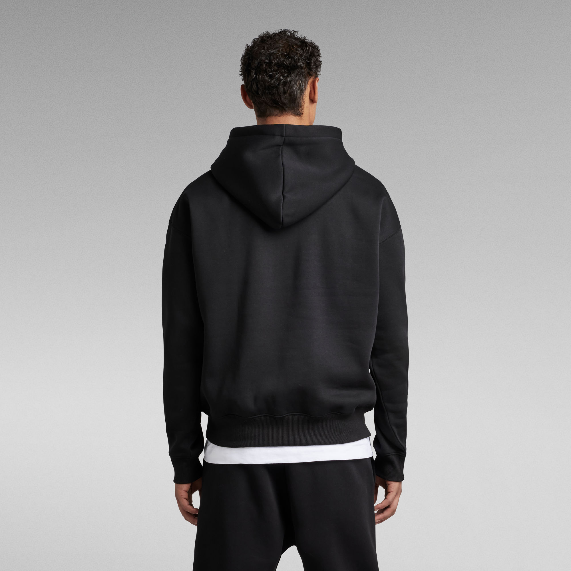 Unisex Core Loose Hooded Sweatshirt | Schwarz | G-Star RAW®