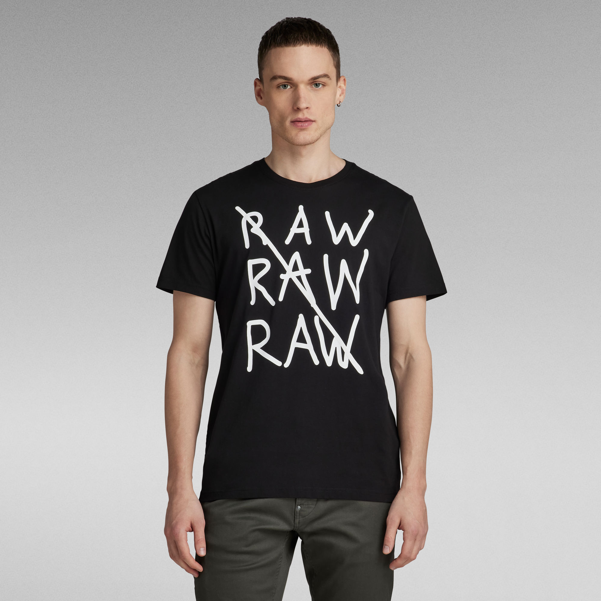 RAW RAW RAW T-Shirt | Black | G-Star RAW®