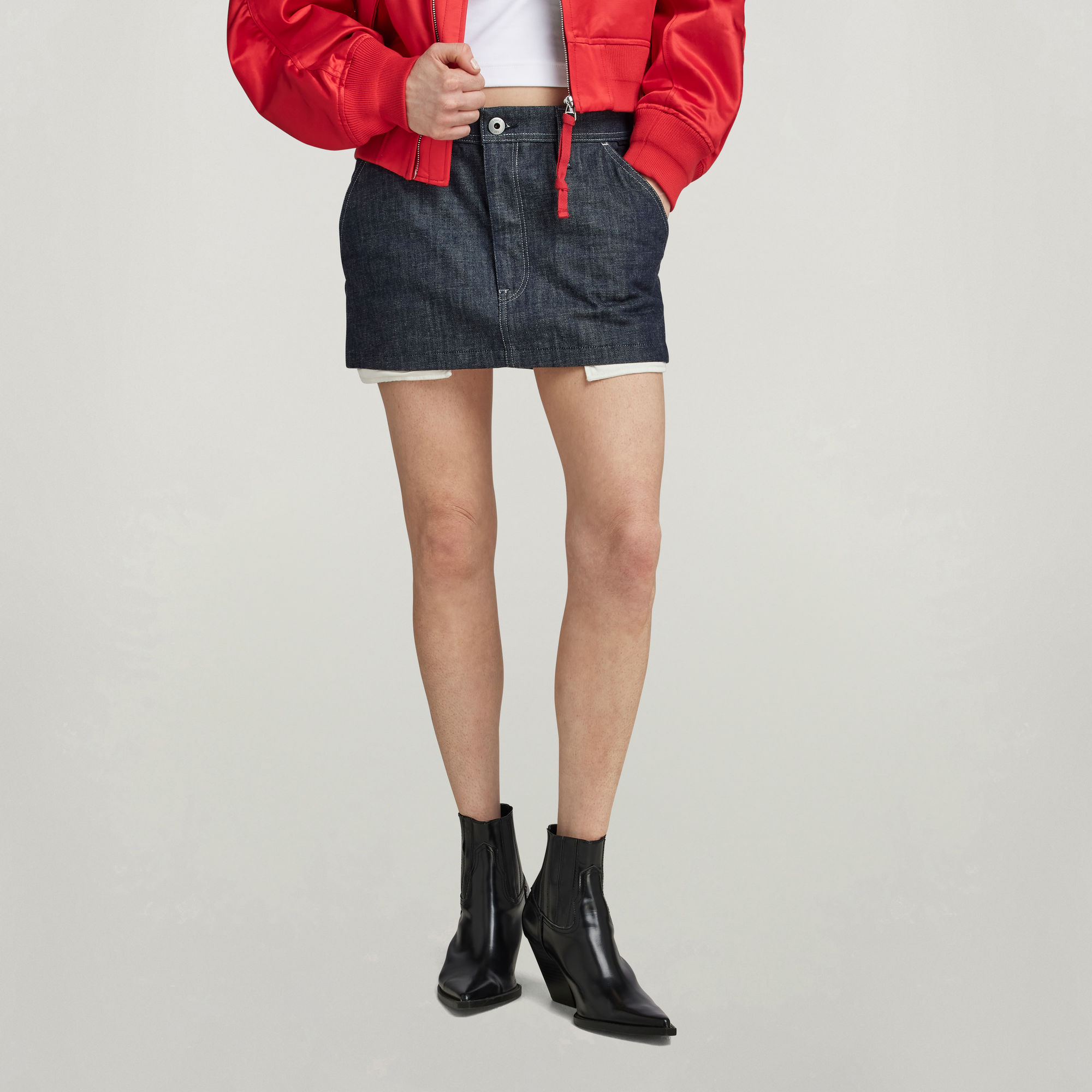 Denim Mini Rock | Dunkelblau | G-Star RAW®