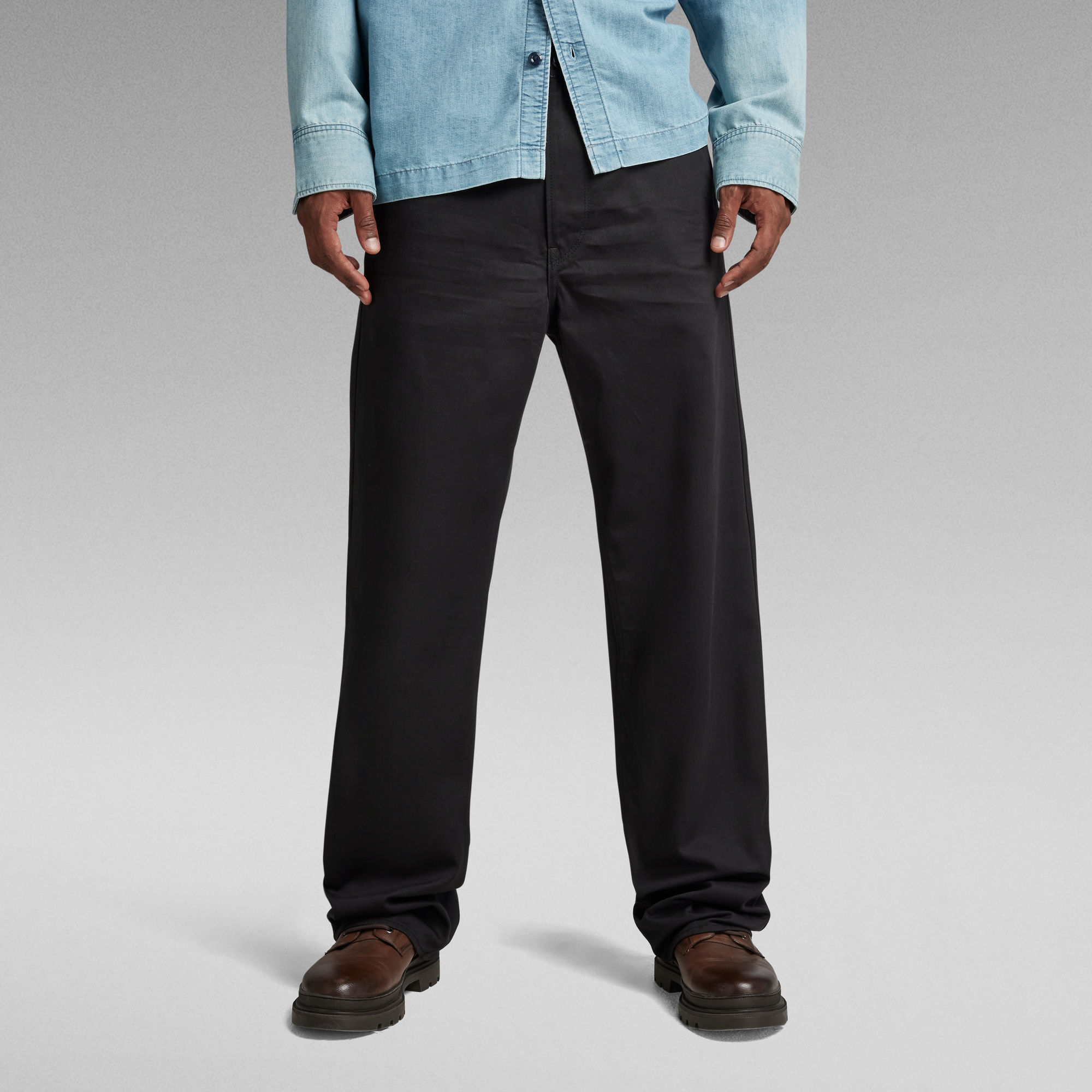 Unisex Modson Straight Chino | Black | G-Star RAW®