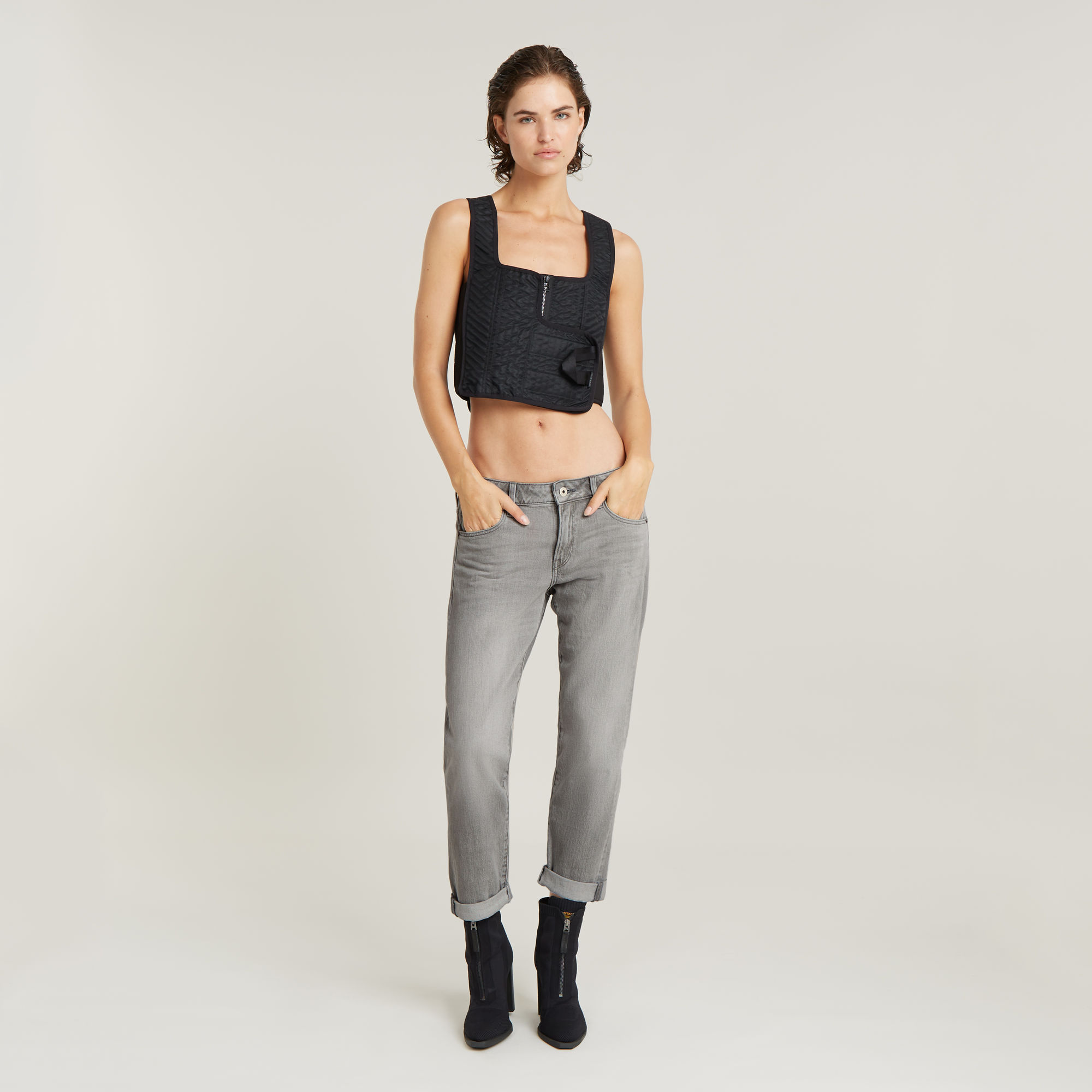 Kate Boyfriend Jeans | Grey | G-Star RAW®