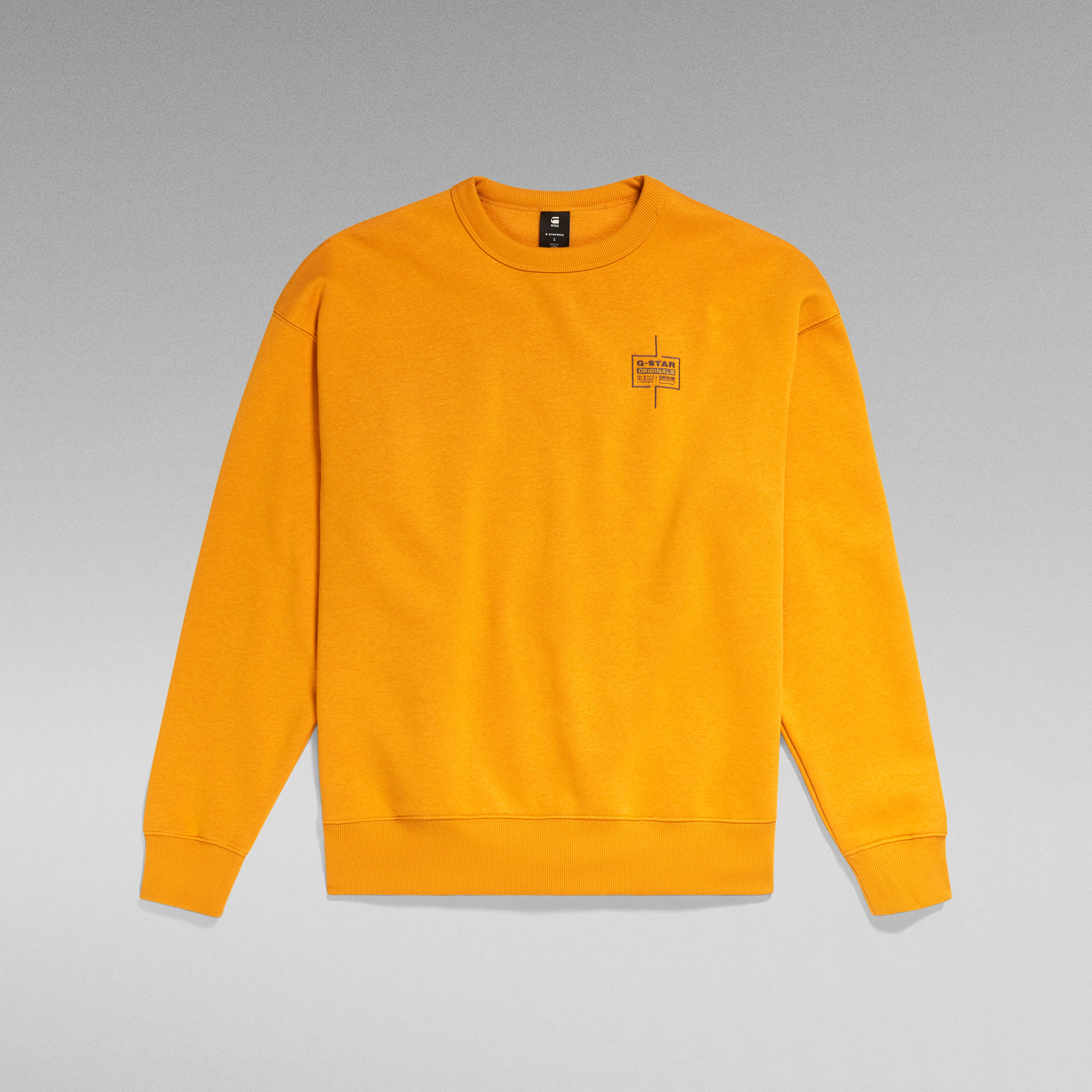 Unisex Core Loose Sweater | Yellow | G-Star RAW®
